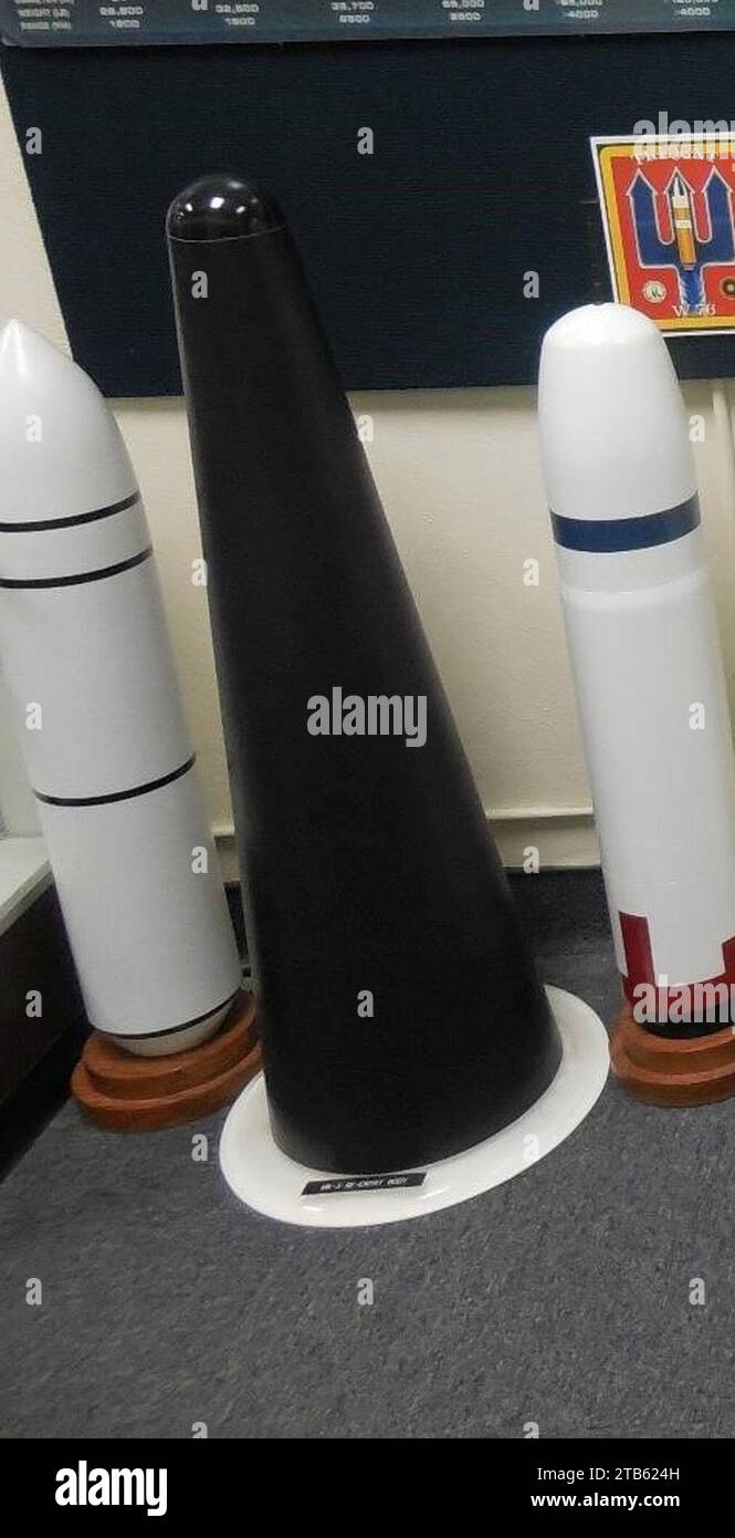 W68 Mk3 reentry body Stock Photo - Alamy