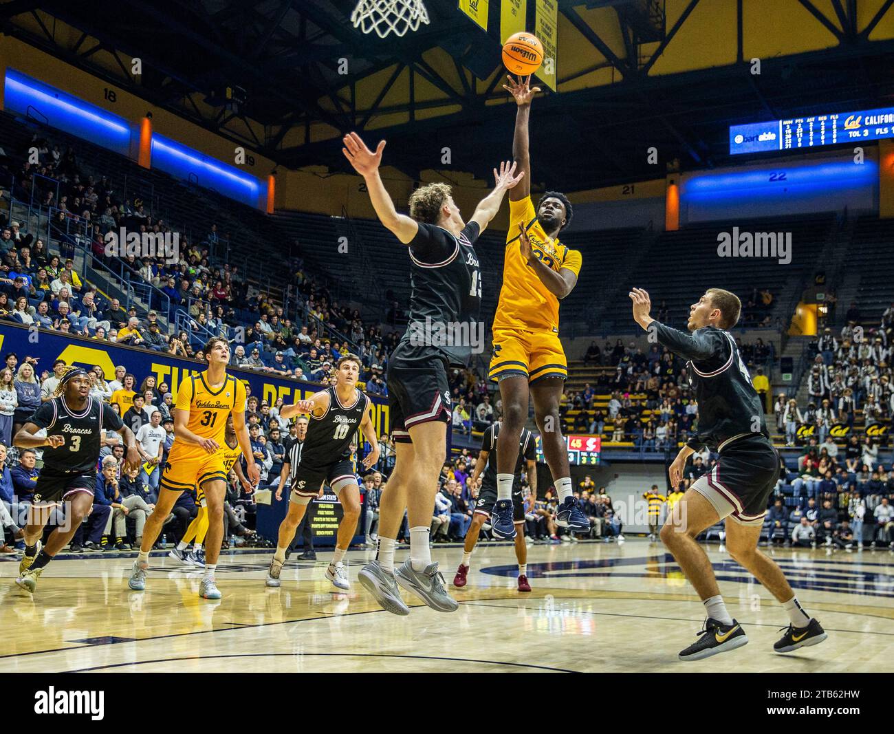 Haas Pavilion Berkeley Calif, USA. 02nd Dec, 2023. U.S.A. California ...