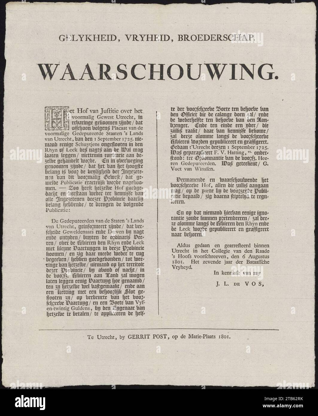 The placaat hi-res stock photography and images - Alamy