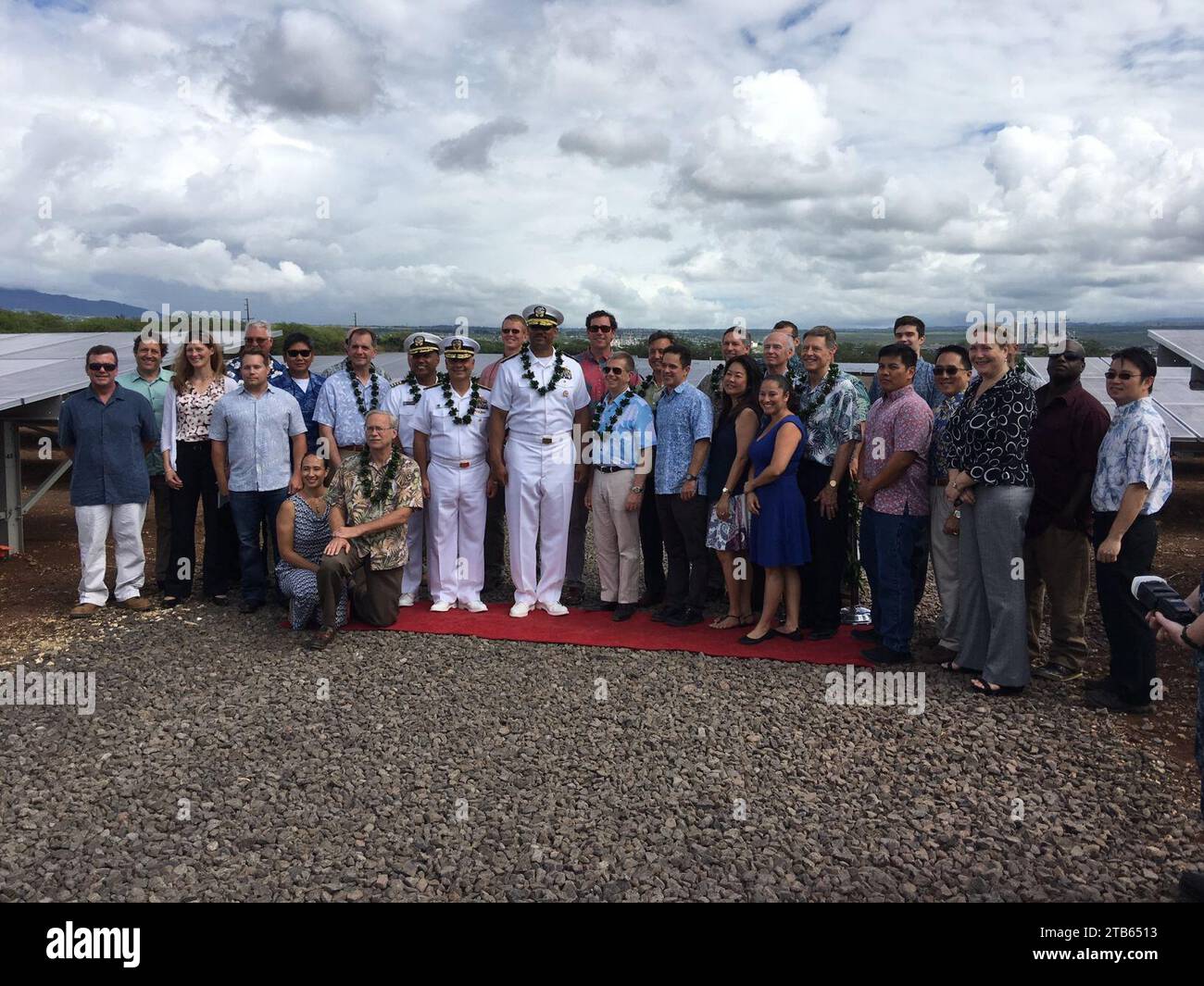 Waipio Peninsula Solar Farm Ribbon Cutting Ceremony (33944849430 Stock ...