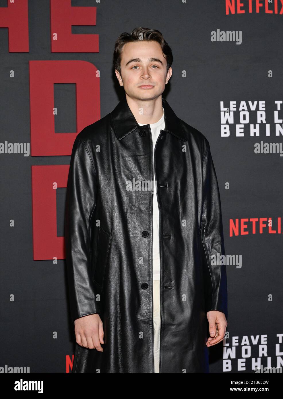 Ben Ahlers attends the premiere of Netflix's "Leave the World Behind ...