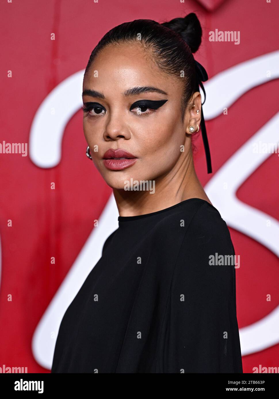 London, UK. December 4th, 2023. Tessa Thompson arriving at the Fashion ...