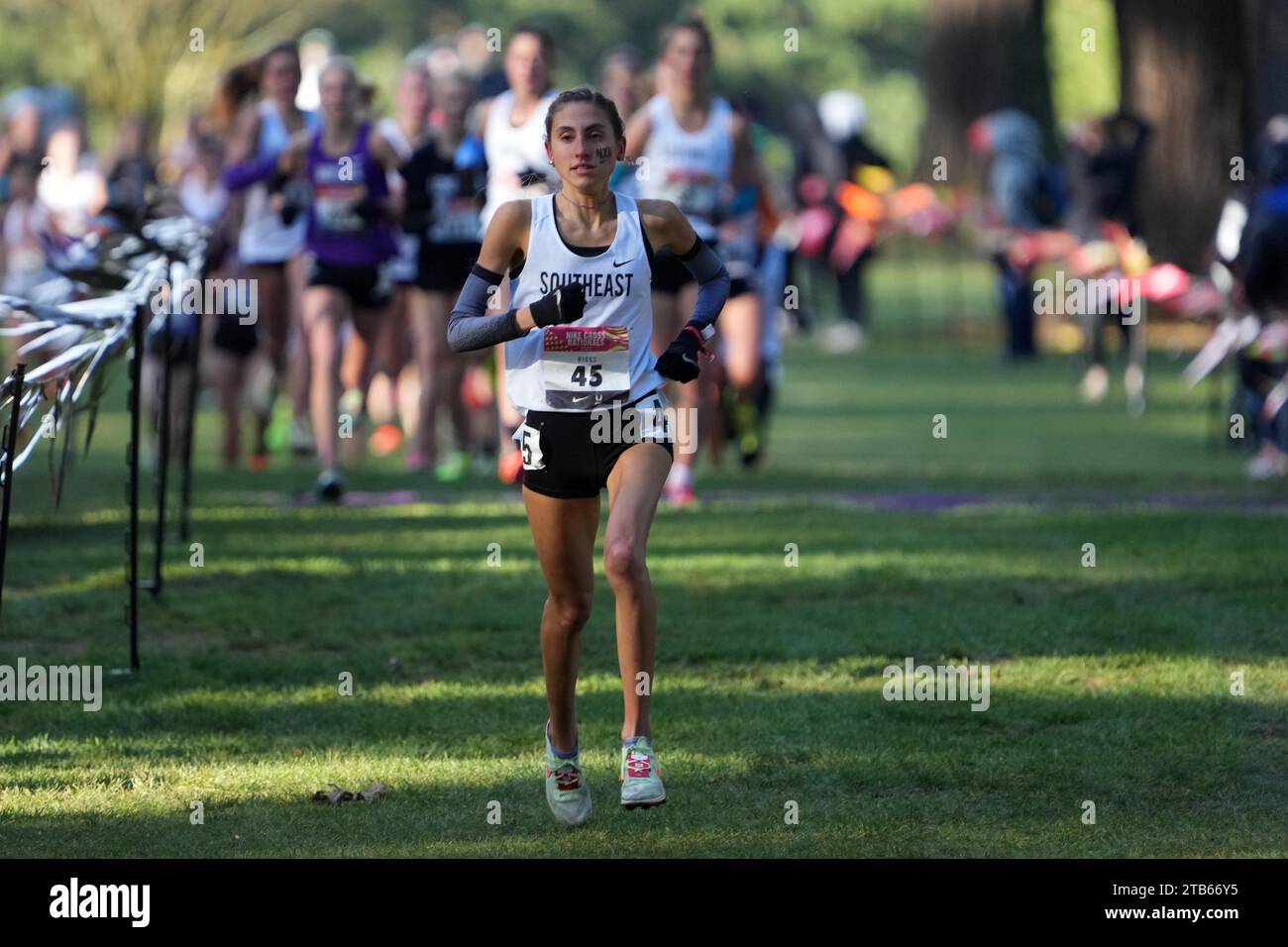 Portland, United States. 03rd Dec, 2022. Irene Riggs wins the girls ...