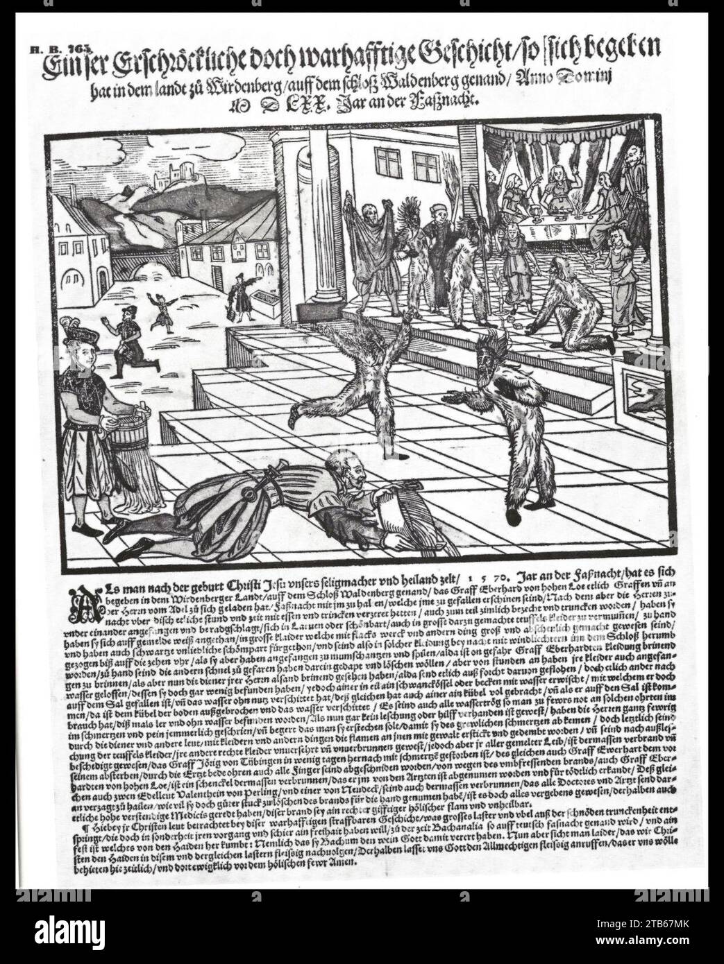 Waldenberg flugschrift gnm Stock Photo - Alamy