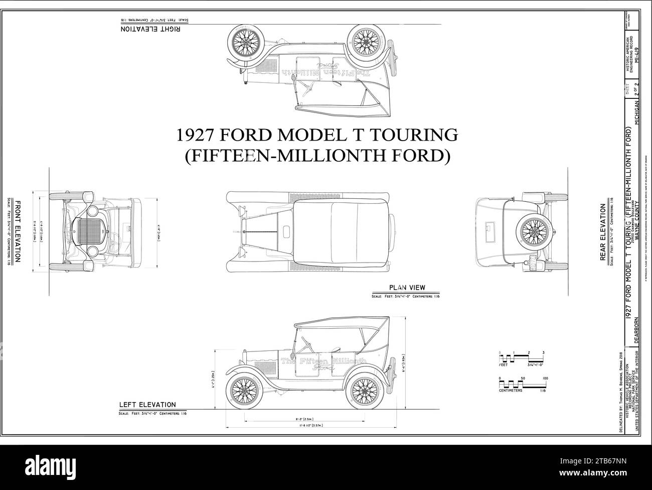 Touring Model T Ford Car Stock Vector Images Alamy