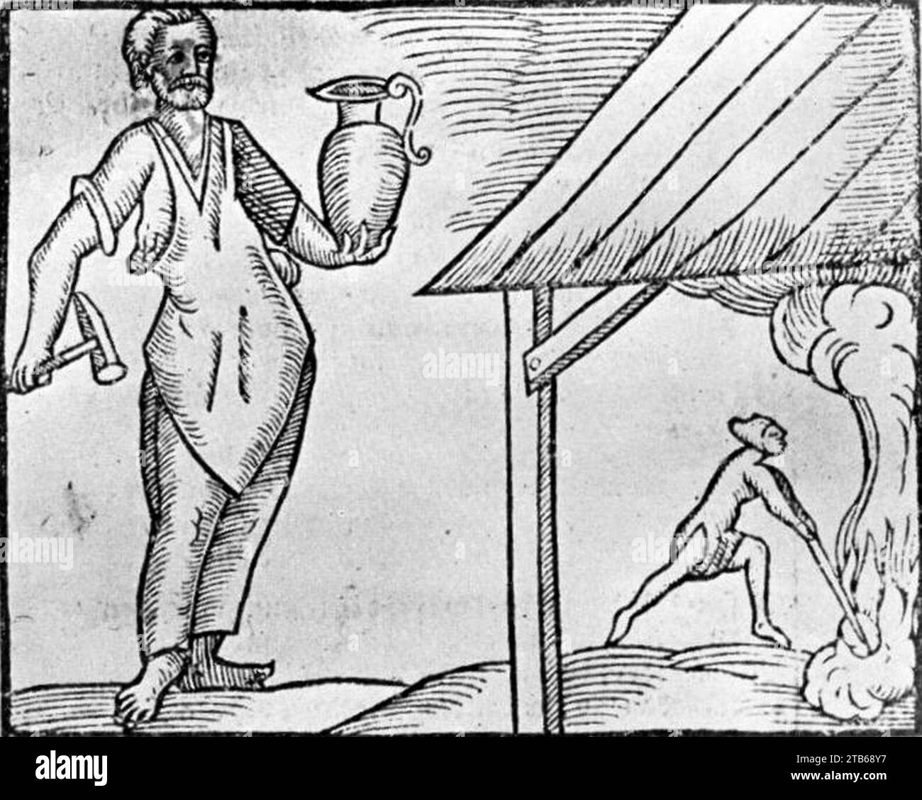 Walenty Rozdzienski Huta y Warstat hutnik Stock Photo - Alamy