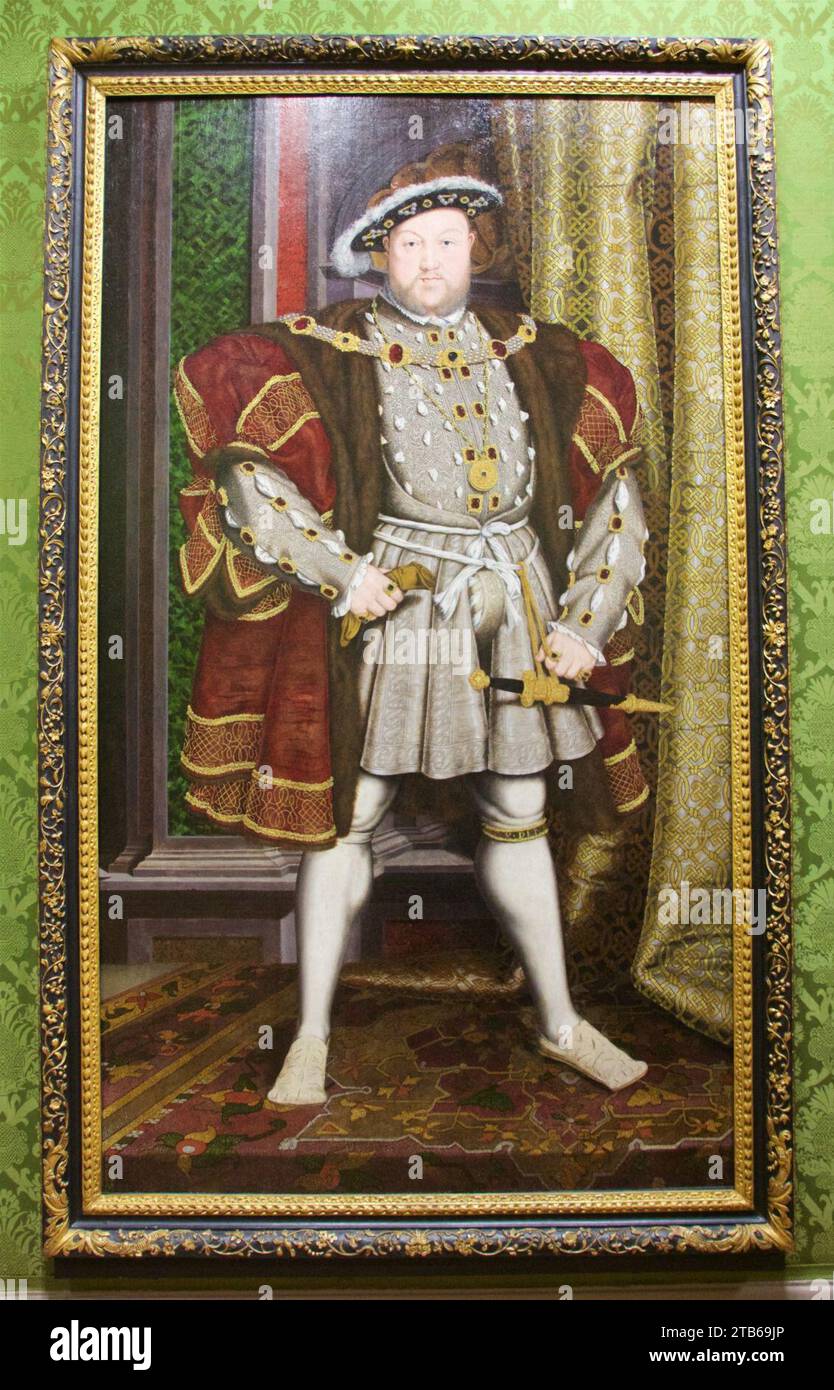 Portrait of King Henry VII Stock Photo - Alamy