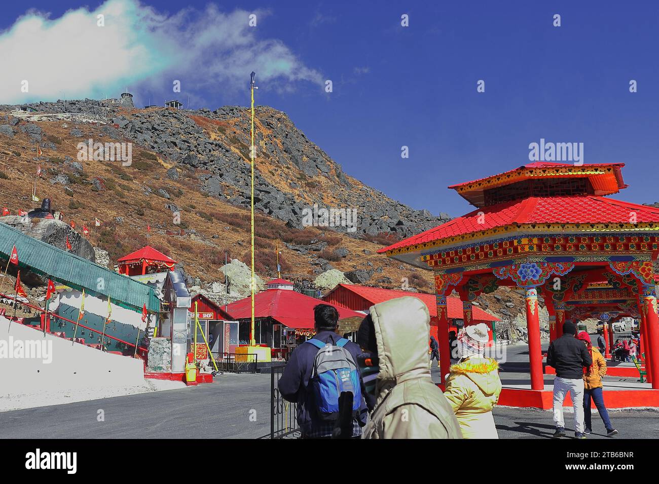 Old Baba Mandir, Sikkim, India - 15th November 2022: Old baba mandir,is ...