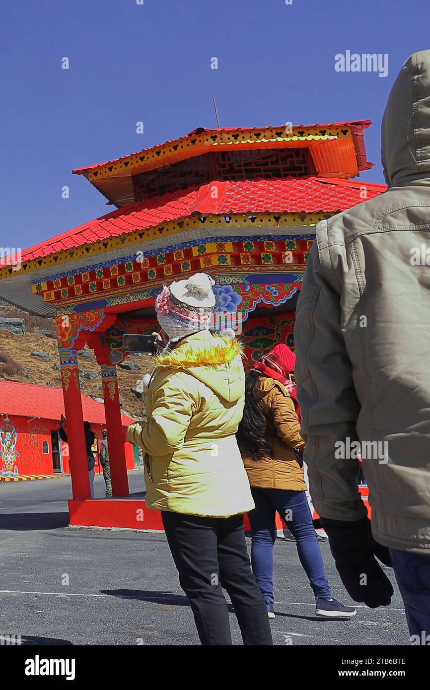 Old Baba Mandir, Sikkim, India - 15th November 2022: Old baba mandir,is ...