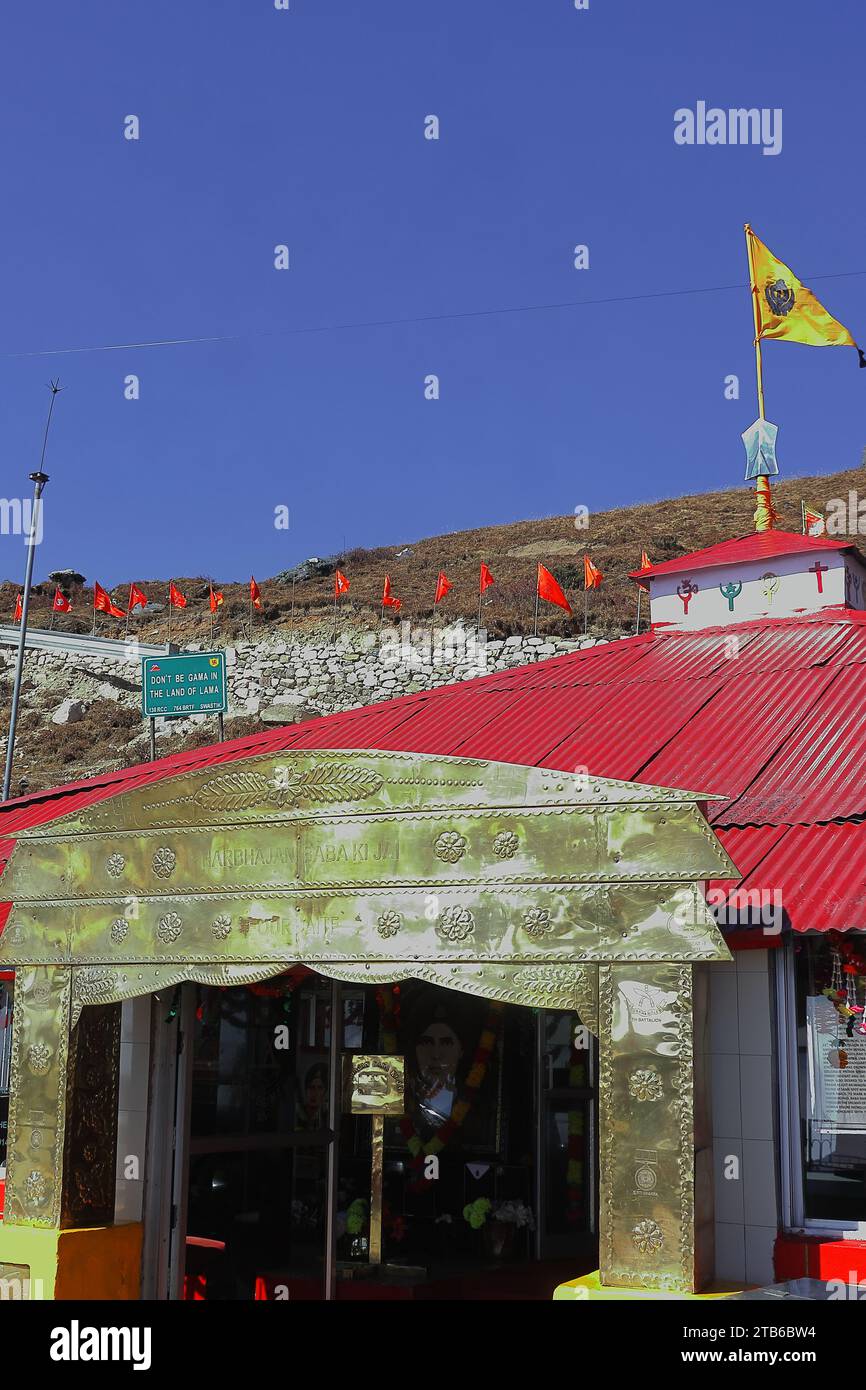 Old Baba Mandir, Sikkim, India - 15th November 2022: Old baba mandir,is ...