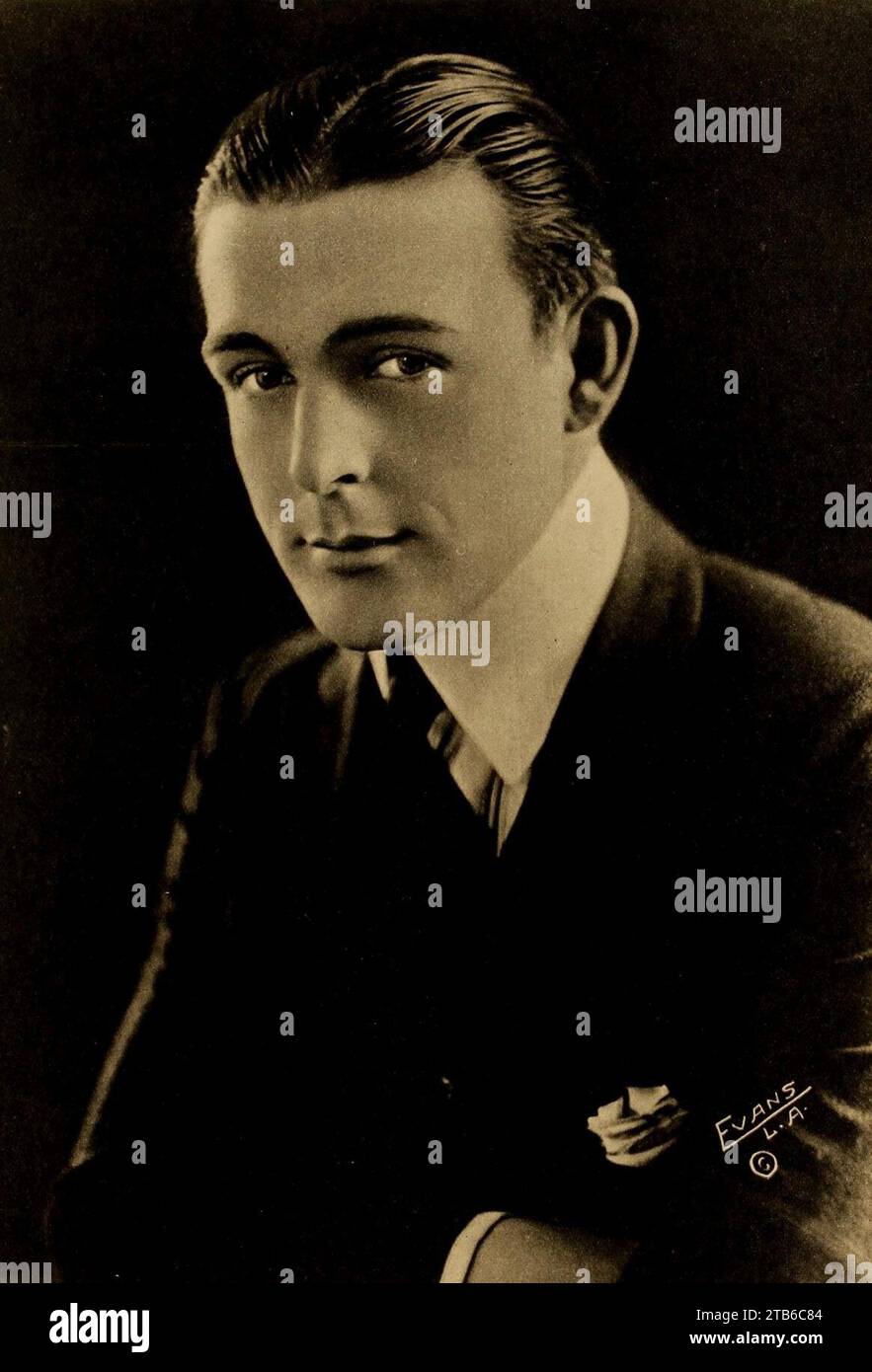 Wallace Reid by Nelson Evans Stock Photo - Alamy