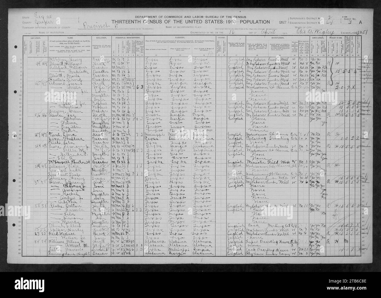 1910 census hi-res stock photography and images - Alamy