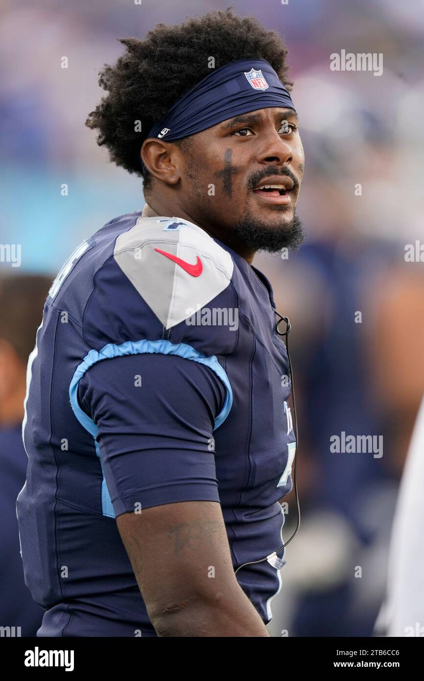 Tennessee Titans quarterback Malik Willis during the second half of an ...