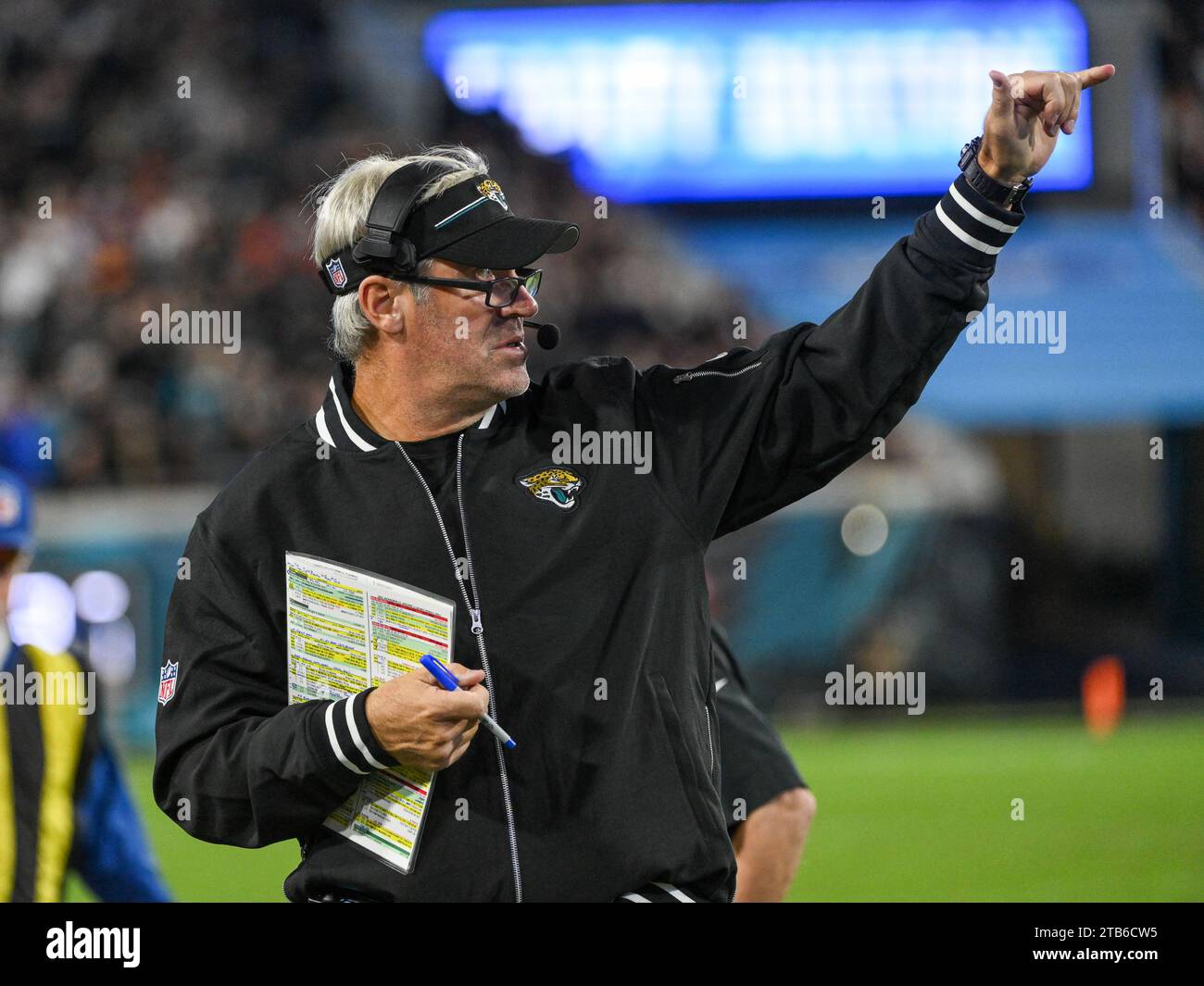 December 4, 2023: Jaguars head coach Doug Pederson in the 2nd half of ...