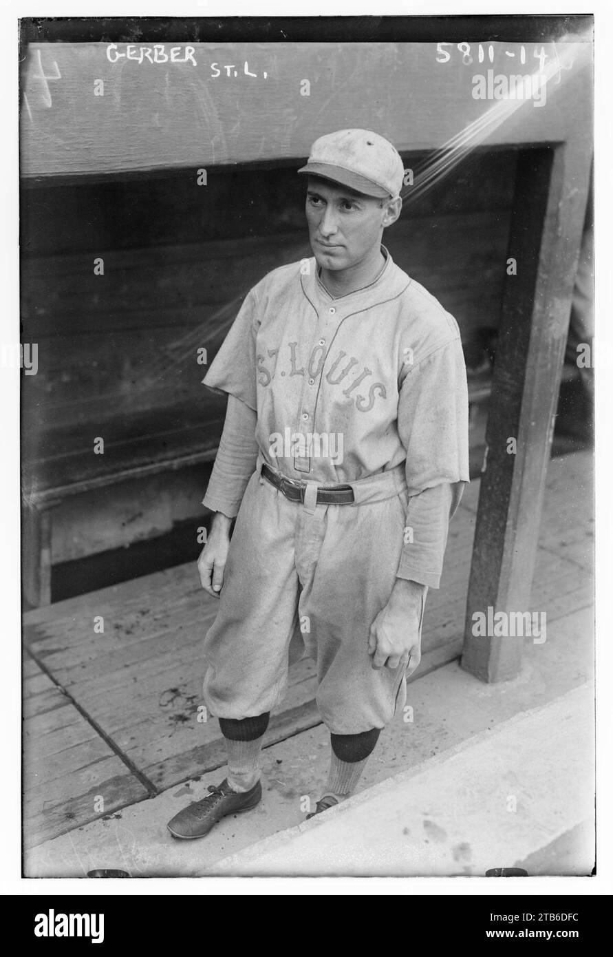 Wally Gerber, St. Louis AL (baseball Stock Photo - Alamy