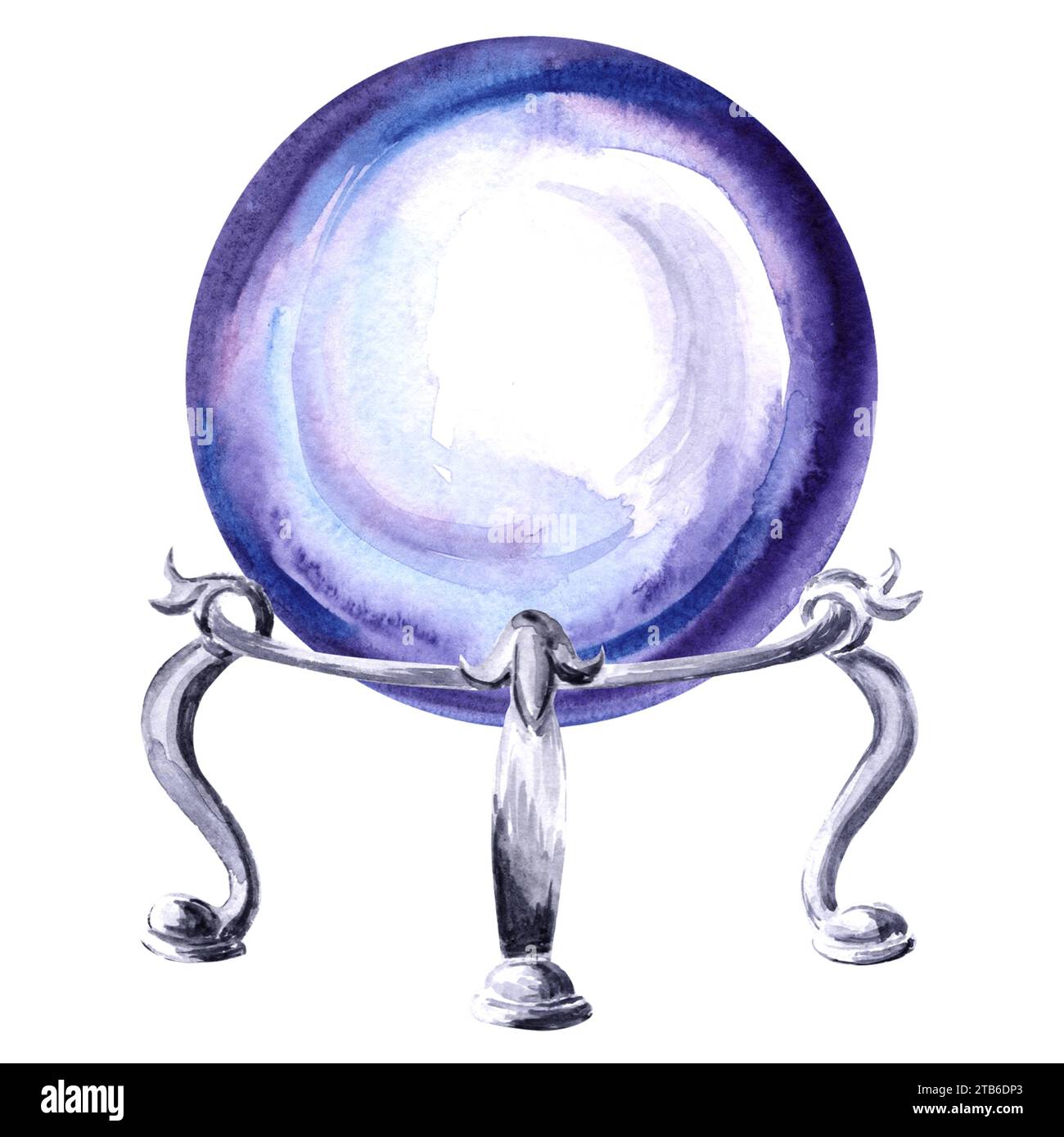 Wizard crystal ball Cut Out Stock Images & Pictures - Alamy