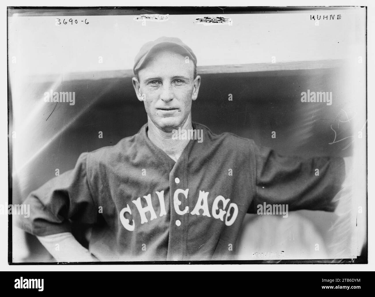 Walt Kuhn, Chicago AL (baseball Stock Photo - Alamy