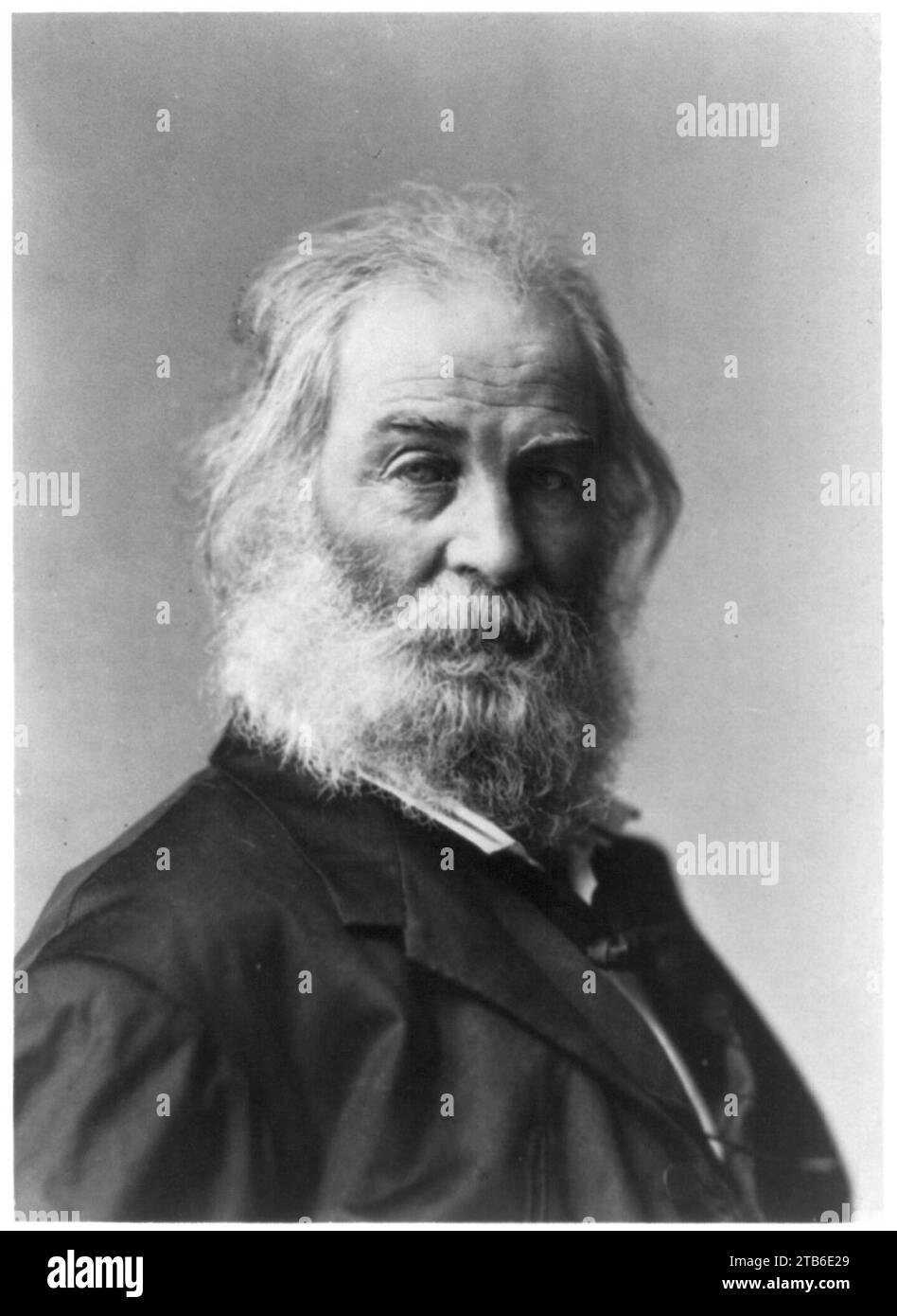 Walt Whitman, 1819-1892 Stock Photo - Alamy