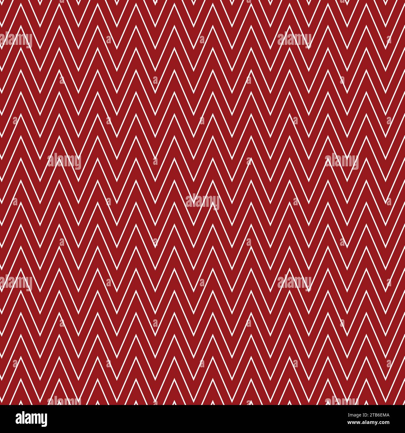 Red chevron design background vector illustration. Cute zigzag design in Red and white color ...