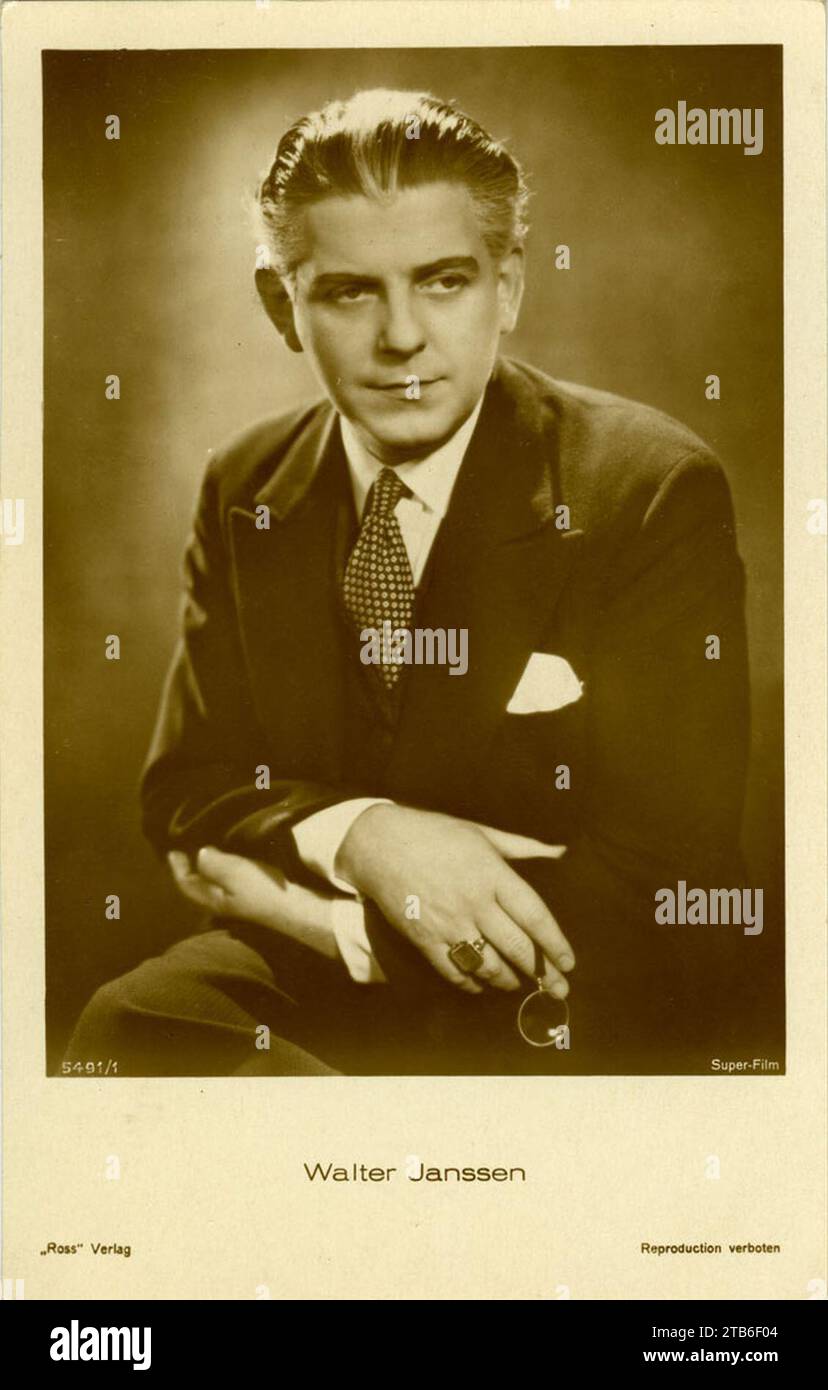 Walter janssen 5491-1 Stock Photo - Alamy