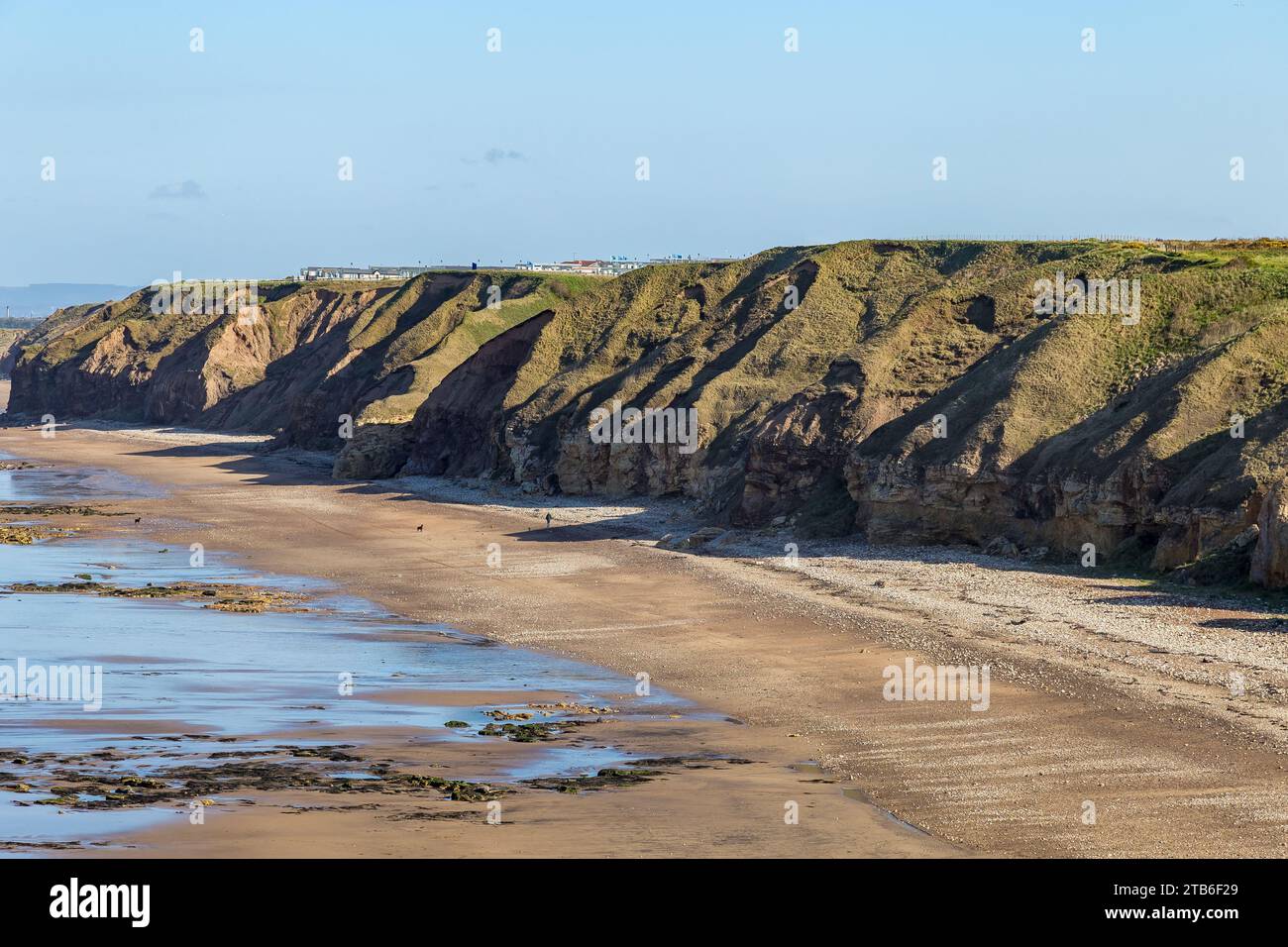 Blackhall Rocks Beach in County Durham, England, UK Stock Photo - Alamy
