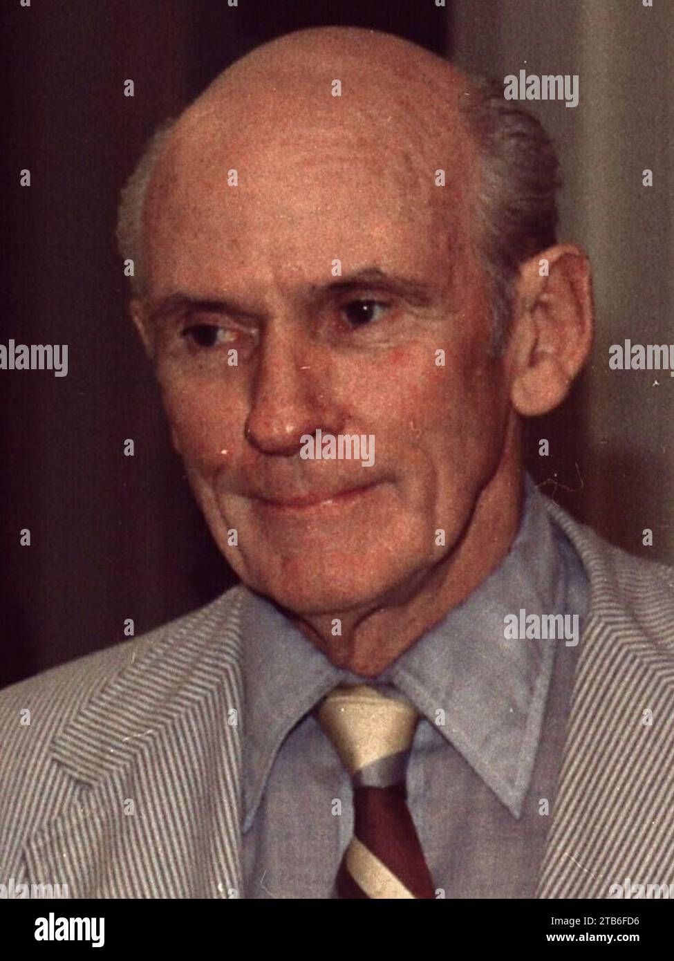 Walter Mondale with Senator Alan Cranston Stock Photo - Alamy