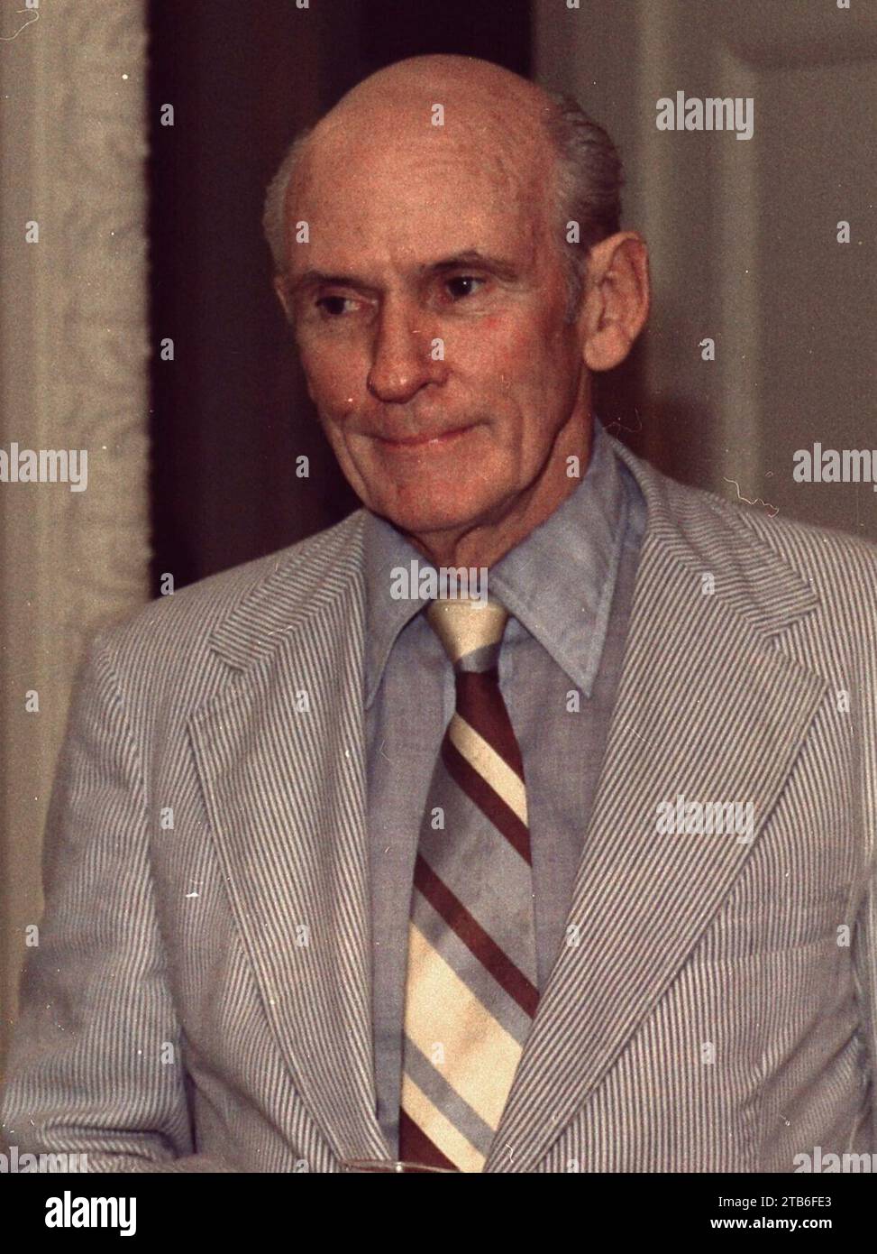 Walter Mondale with Senator Alan Cranston Stock Photo - Alamy