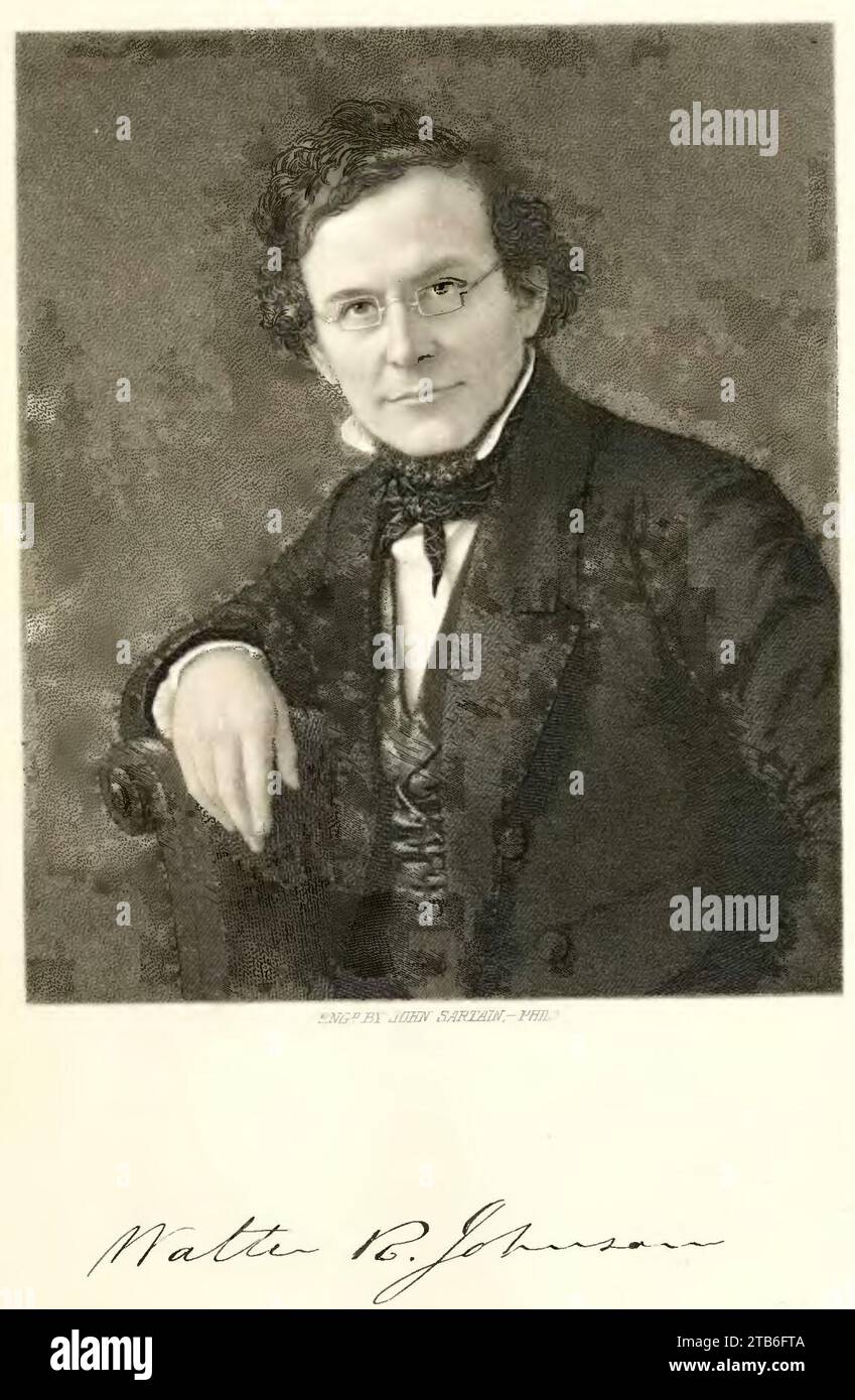 Walter R. Johnson Stock Photo - Alamy