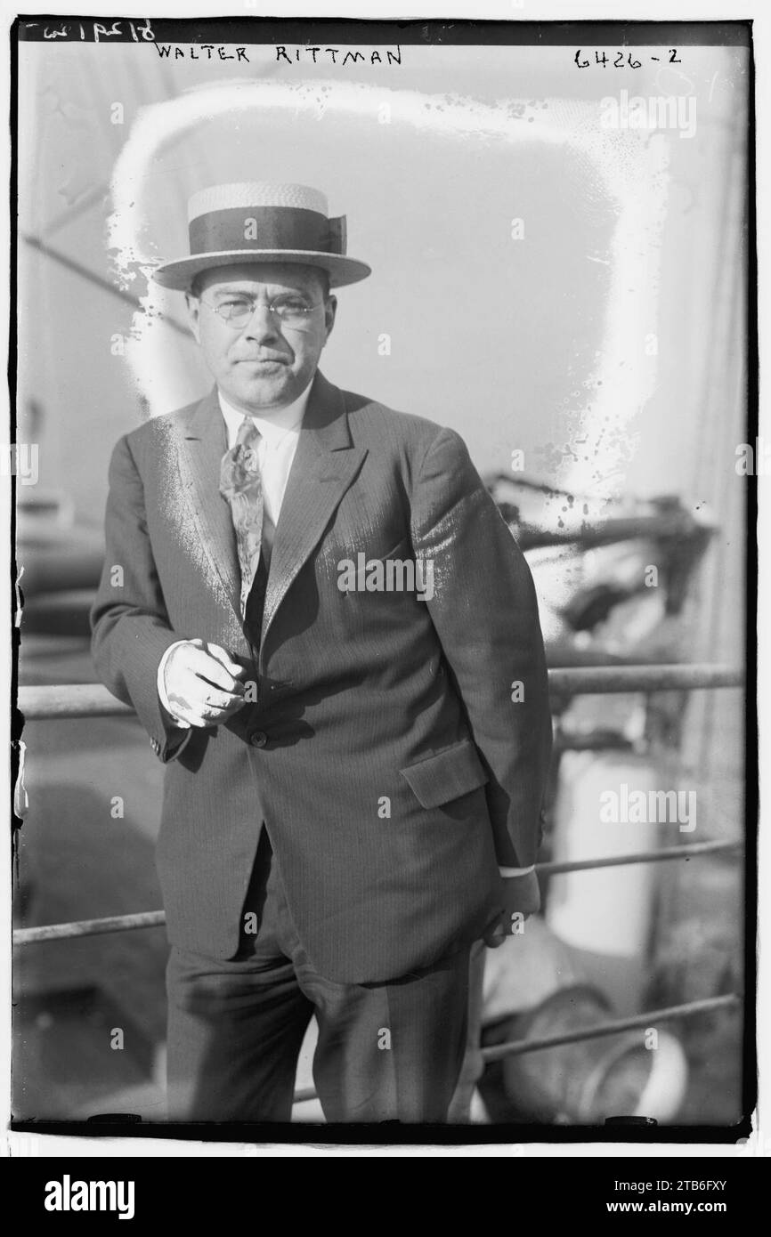 Walter rittman hi-res stock photography and images - Alamy