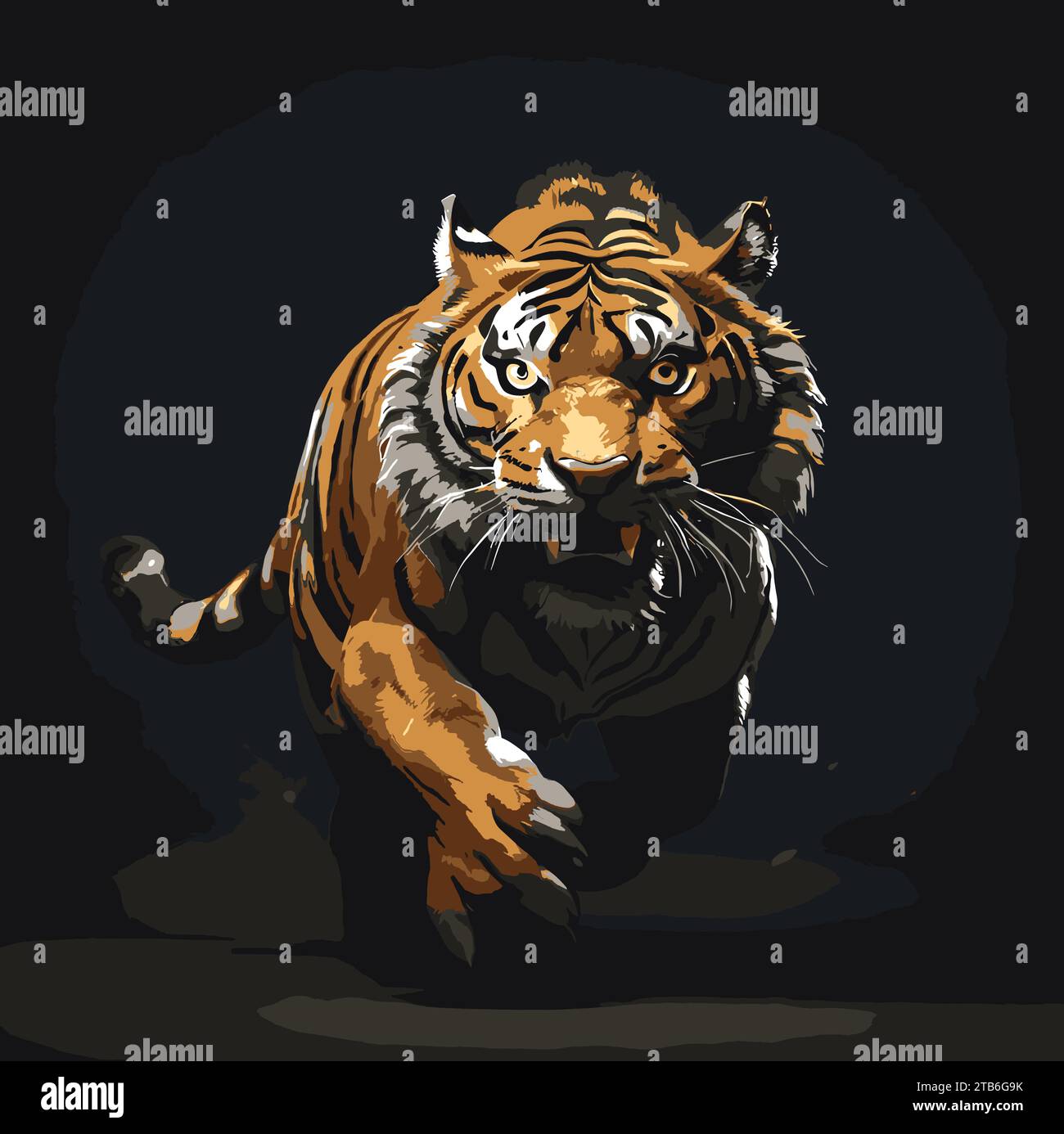 Cat is angry Stock Vector Images - Alamy
