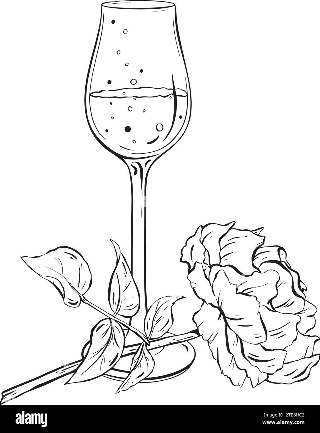 Sparkling floral Black and White Stock Photos & Images - Alamy