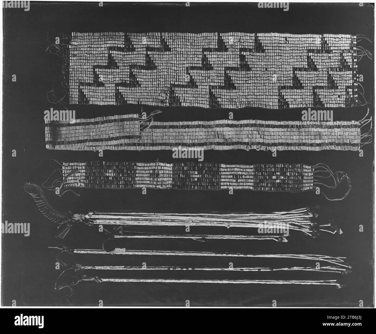 Wampum belts hi-res stock photography and images - Alamy