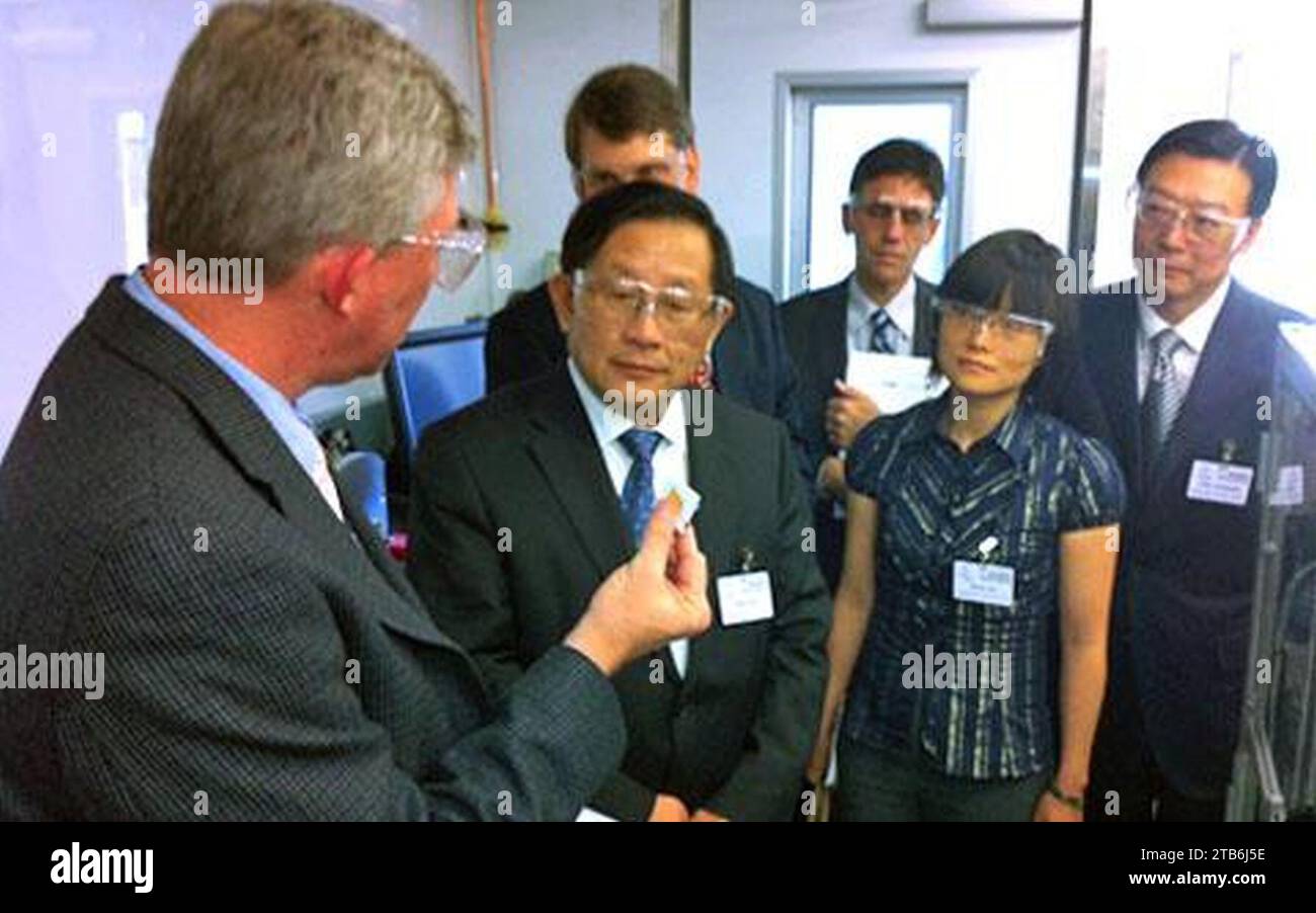 Wan Gang visit Argonne National Laboratory Stock Photo - Alamy