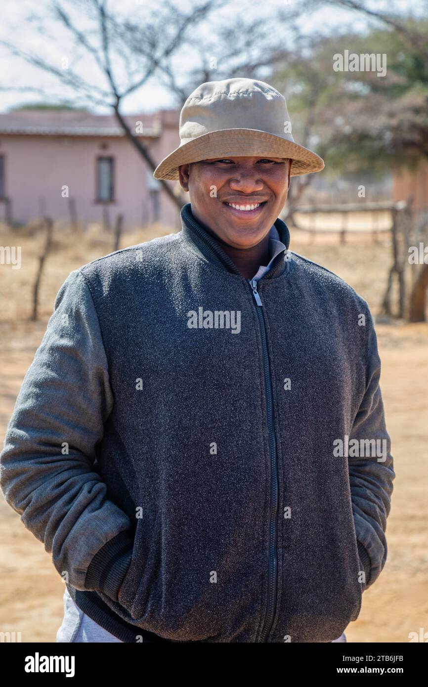 Happy african american mid hi-res stock photography and images - Alamy