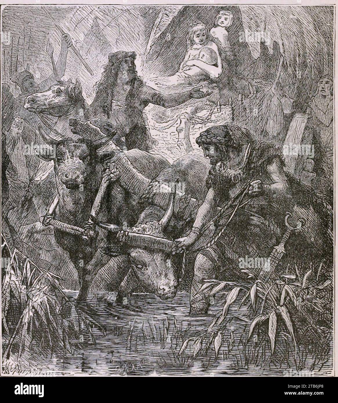 Wandering of Aryan Tribes Stock Photo - Alamy