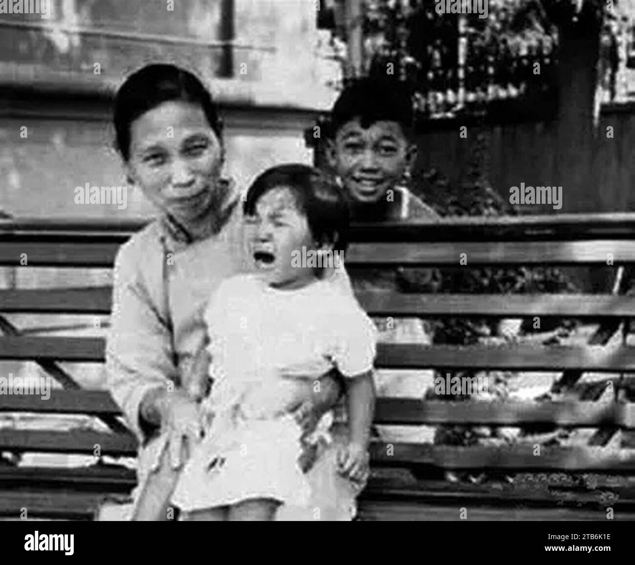 Wang Guizhen grandson Stock Photo - Alamy