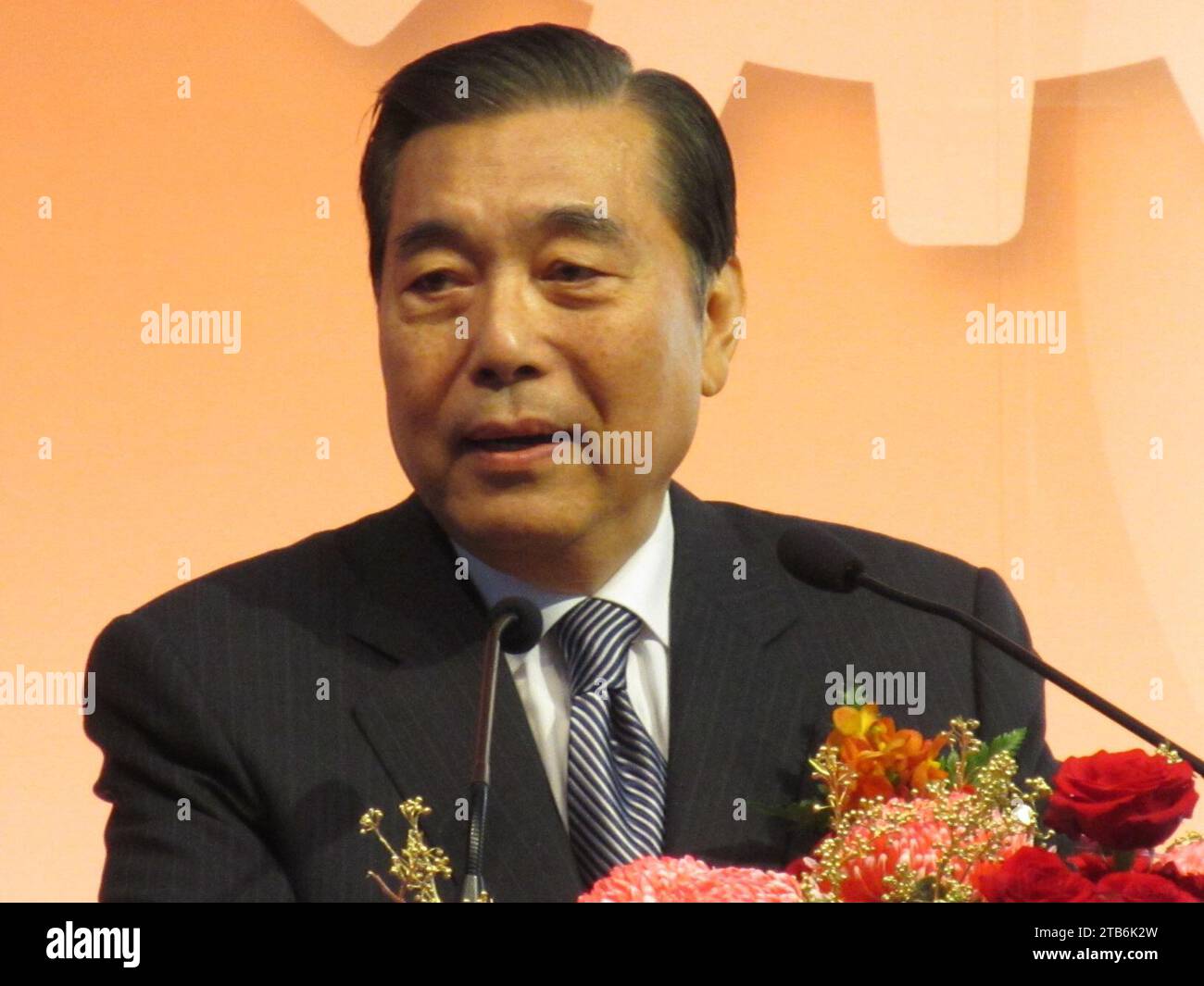 Wang Chih-kang in CCCME Taipei Office opening ceremony 20130130 Stock ...