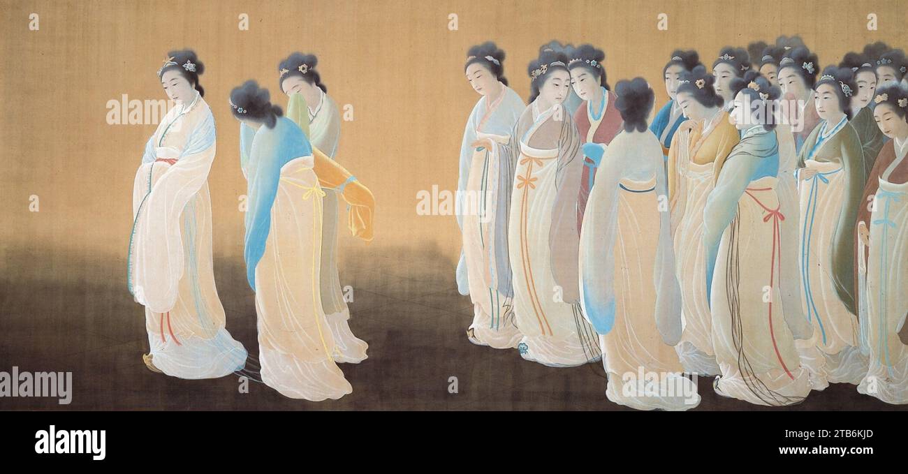 Wang Zhaojun - O Shokun by Hishida Shunso (Zenpoji Tsuruoka Stock Photo ...