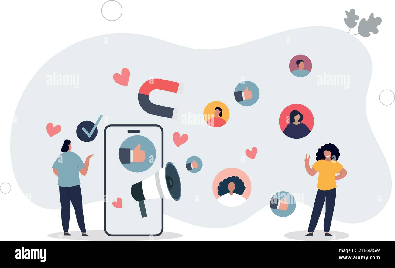 Customer engagement with social media ads and posts. Business ...