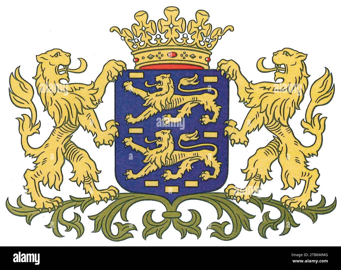 Wapen van Friesland Stock Photo - Alamy