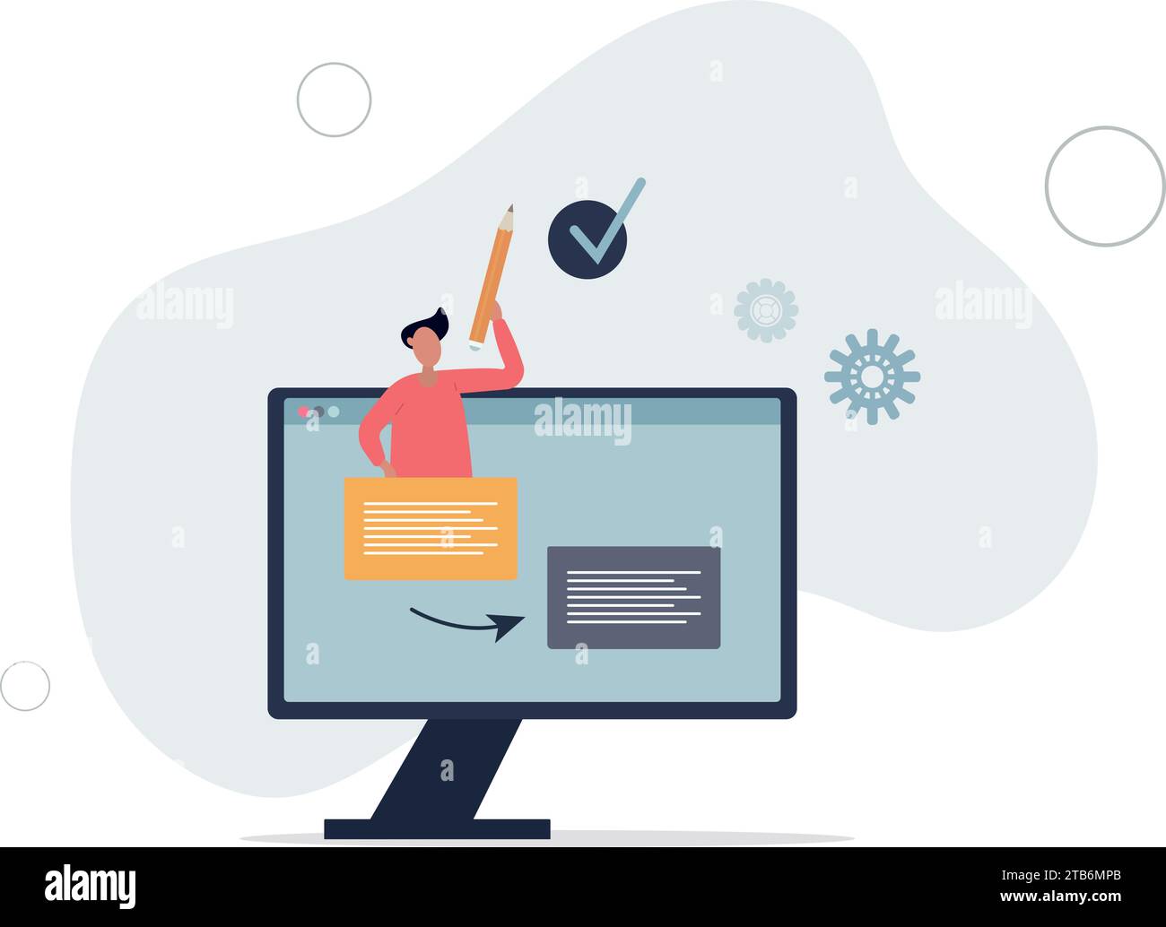 Plagiarism cartoon hi-res stock photography and images - Alamy