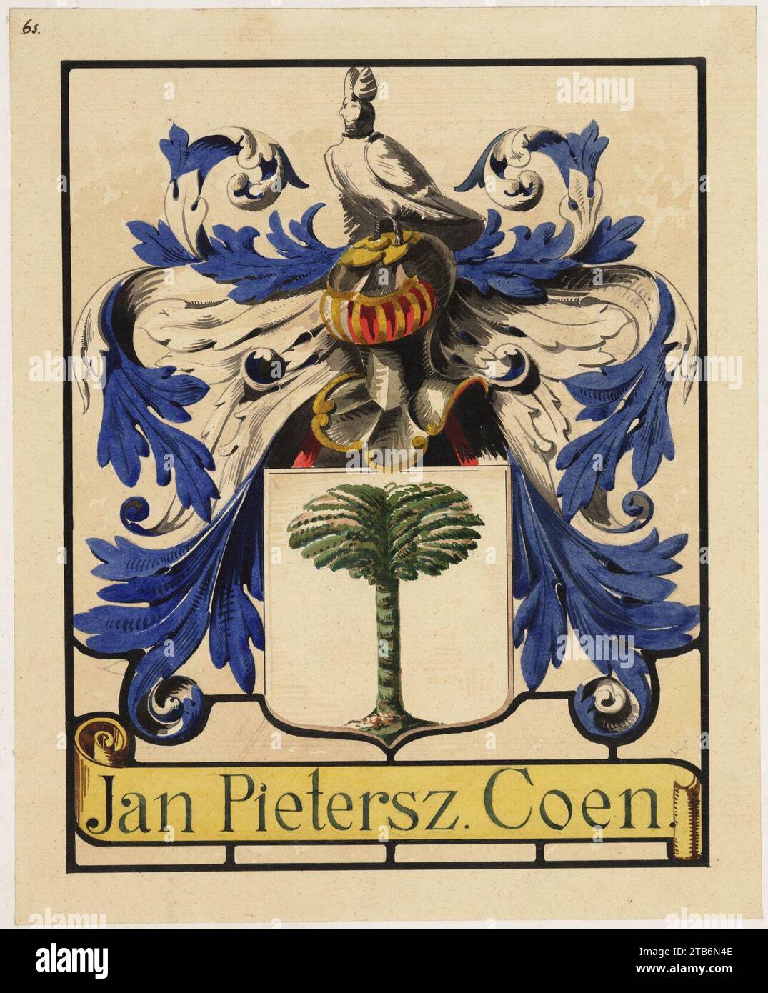 Wapenschild Jan Pieterszoon Coen Stock Photo - Alamy