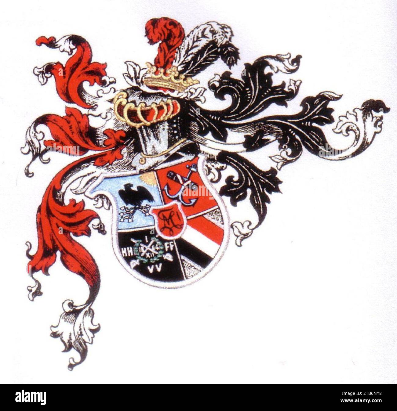 Wappen Corps Marcomannia Breslau Stock Photo - Alamy