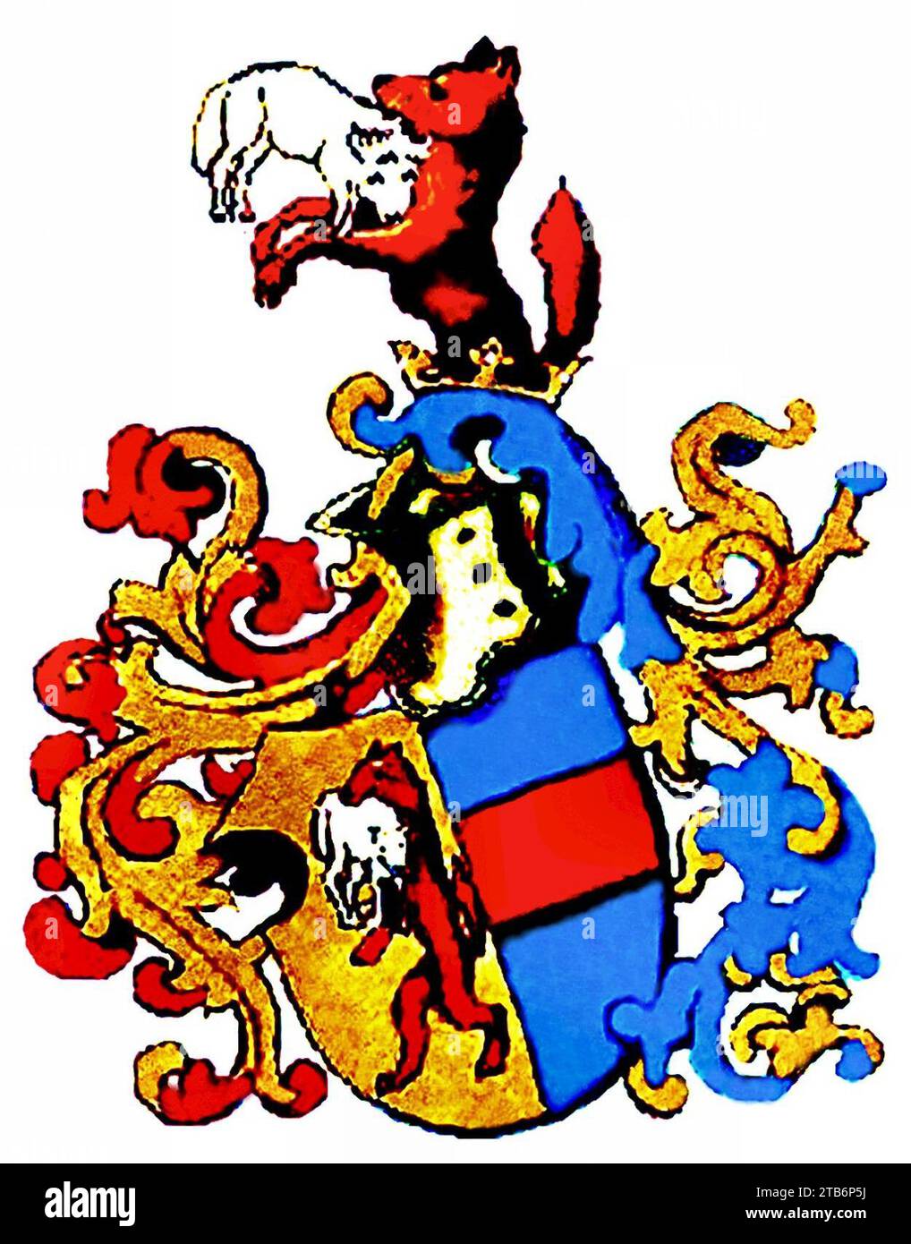 Wappen der Ritter Wiedersperger von Wiedersperg 15. Jh Stock Photo - Alamy