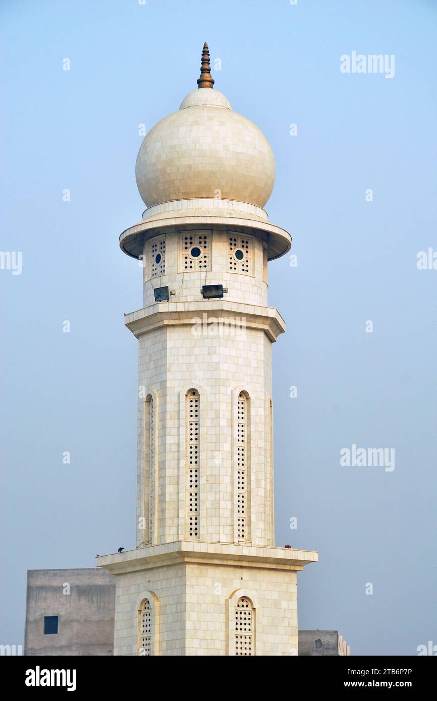 Partial view of Jai Gurudev Mandir, Mathura, Uttar Pradesh, India Stock ...