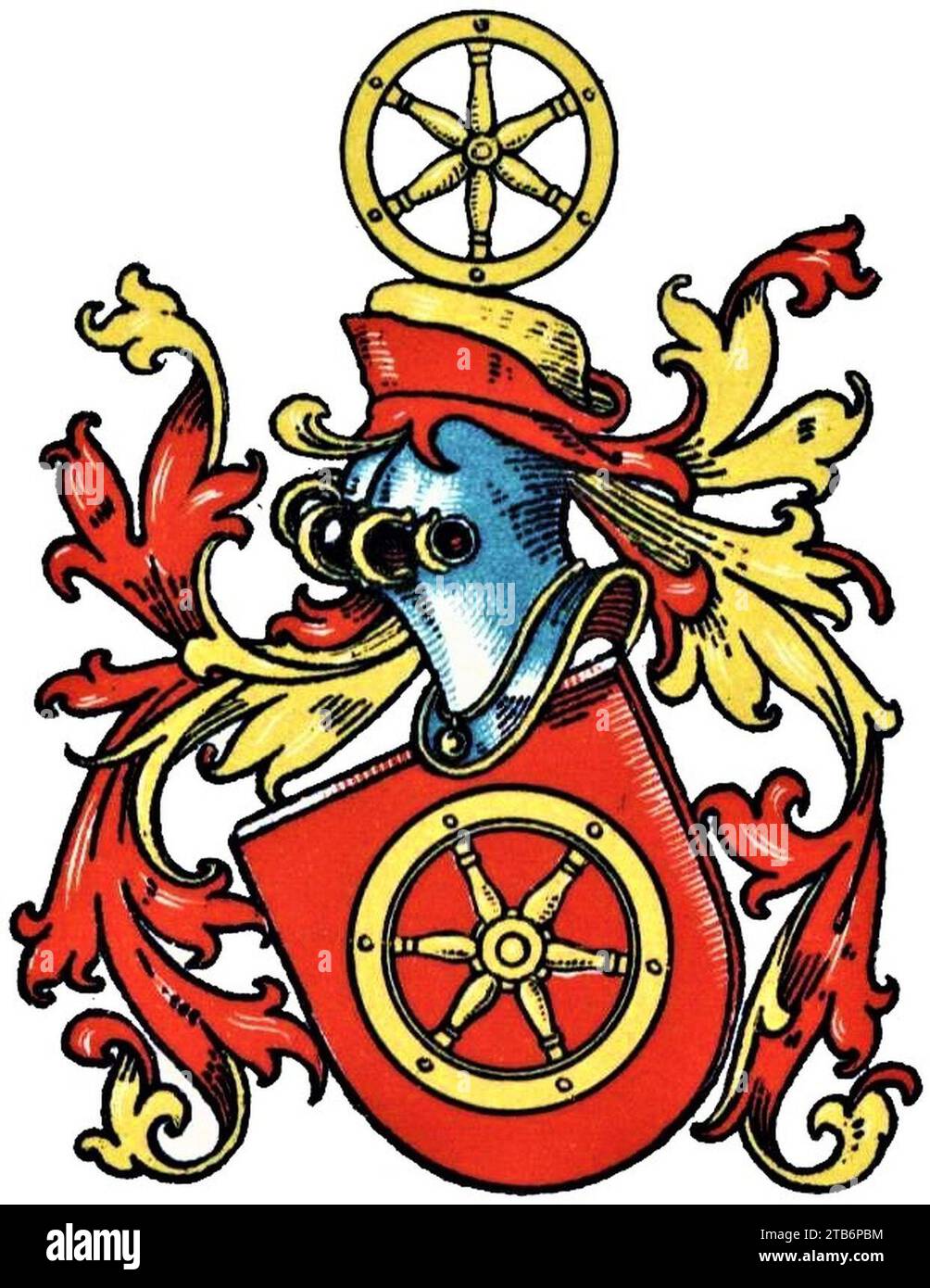 Wappen Dobbe Spießen T99 Stock Photo - Alamy