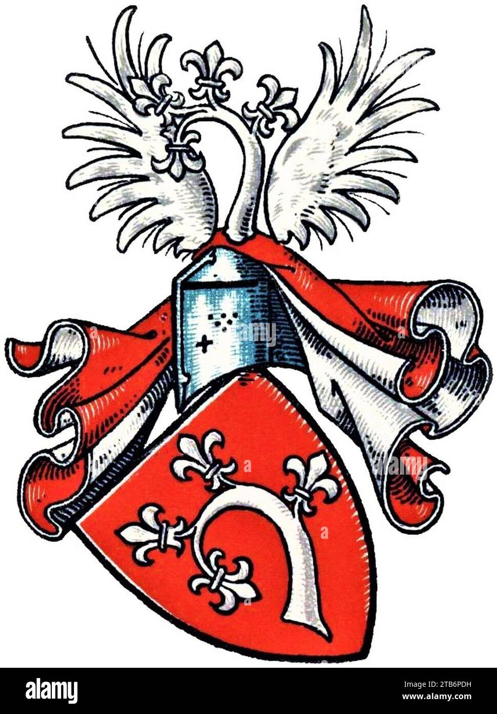 Wappen Elwin Spießen T113 Stock Photo - Alamy