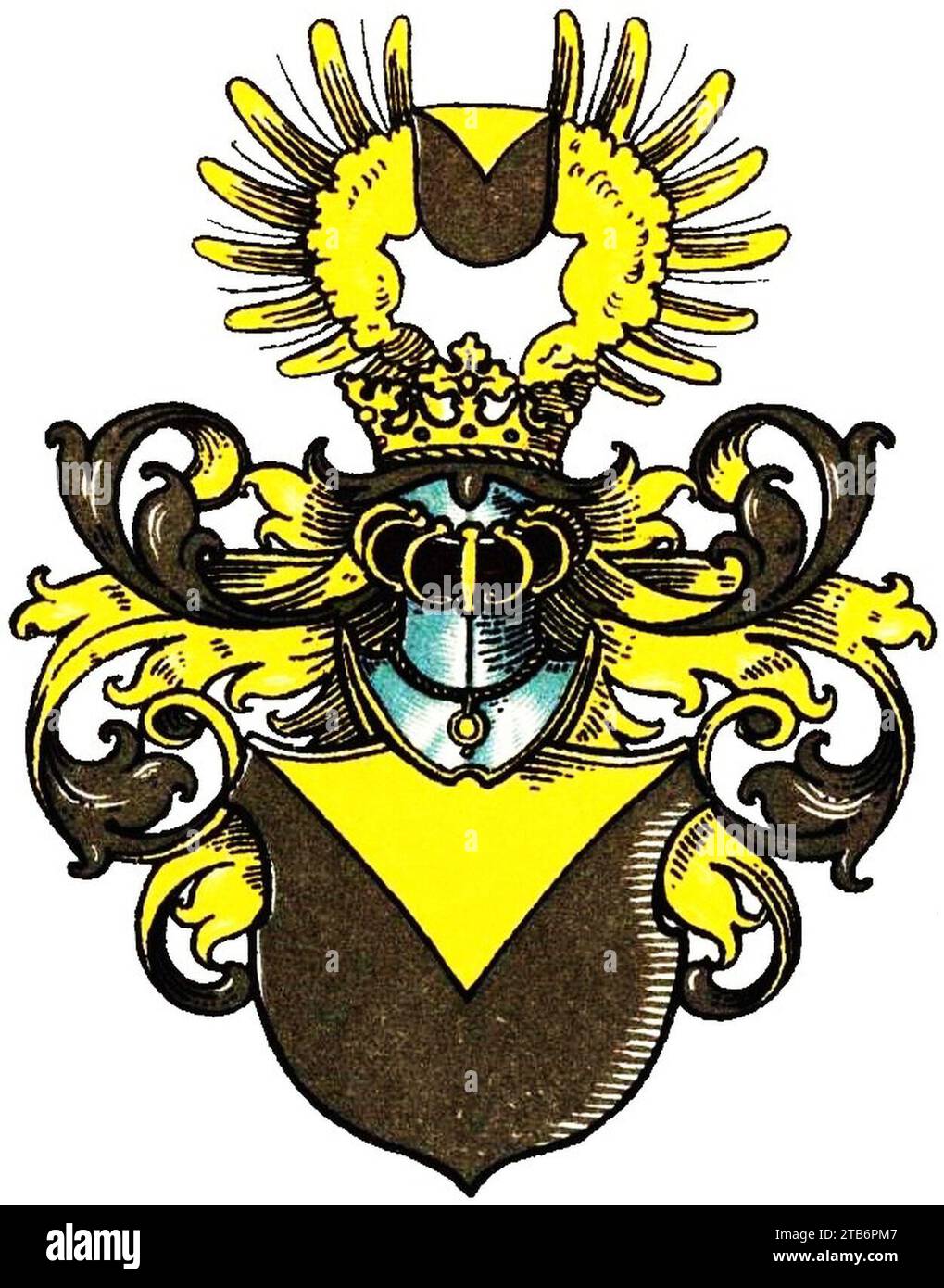 Wappen Goy Spießen T142 Stock Photo - Alamy
