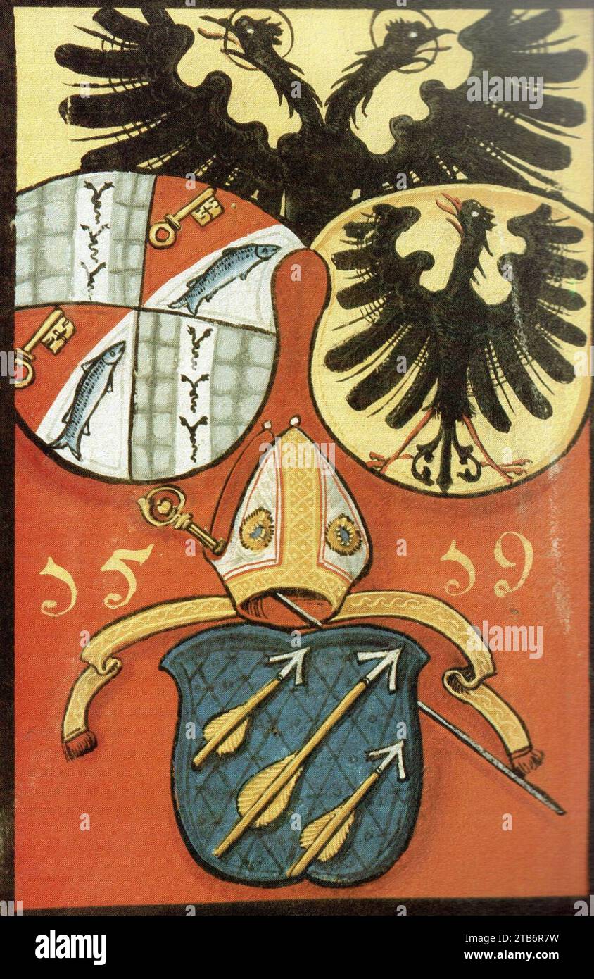 Wappen petershausen 1519 Stock Photo - Alamy