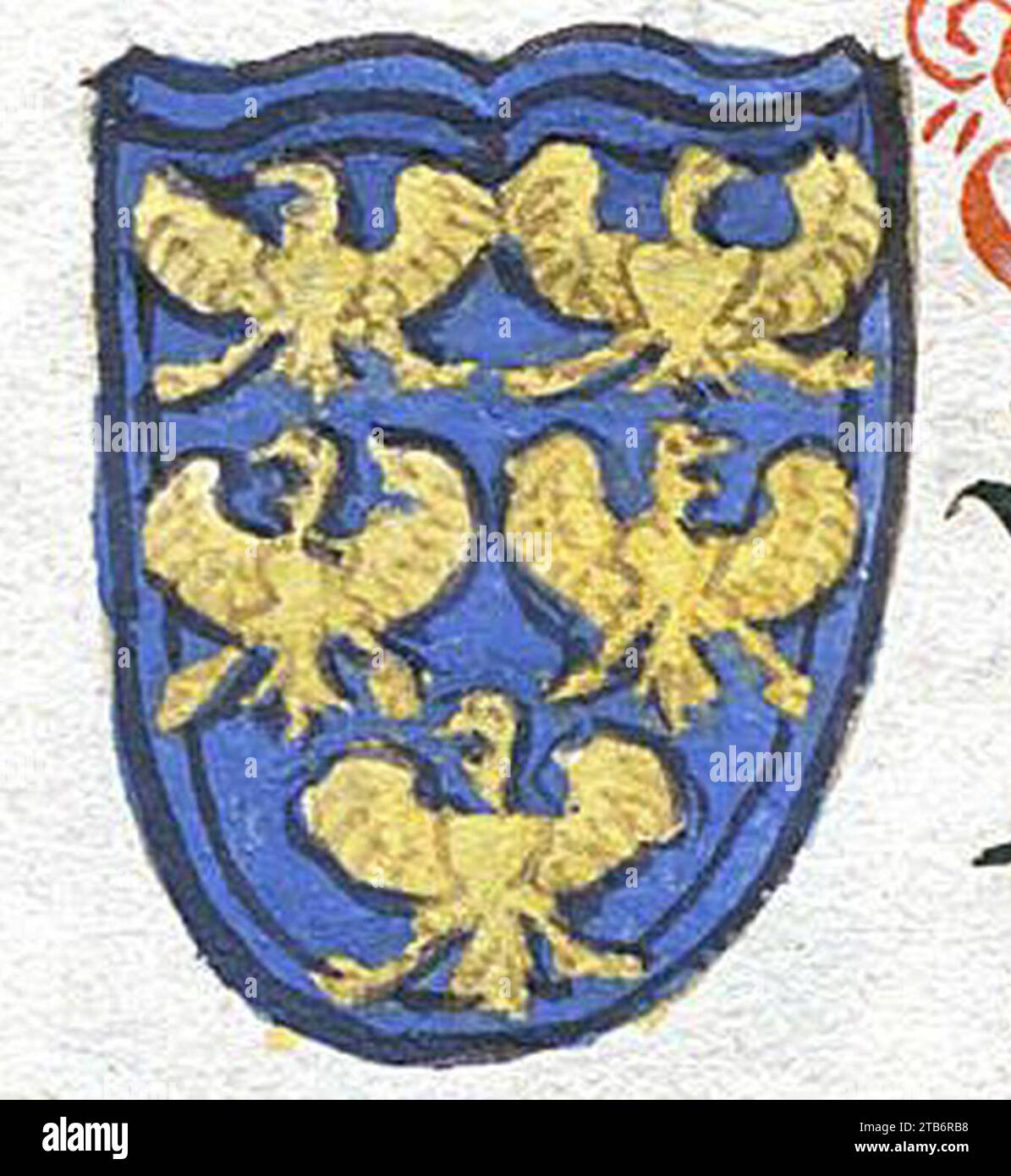 Wappen Salzburger Erzbischöfe Konrad II von Babenberg Stock Photo - Alamy